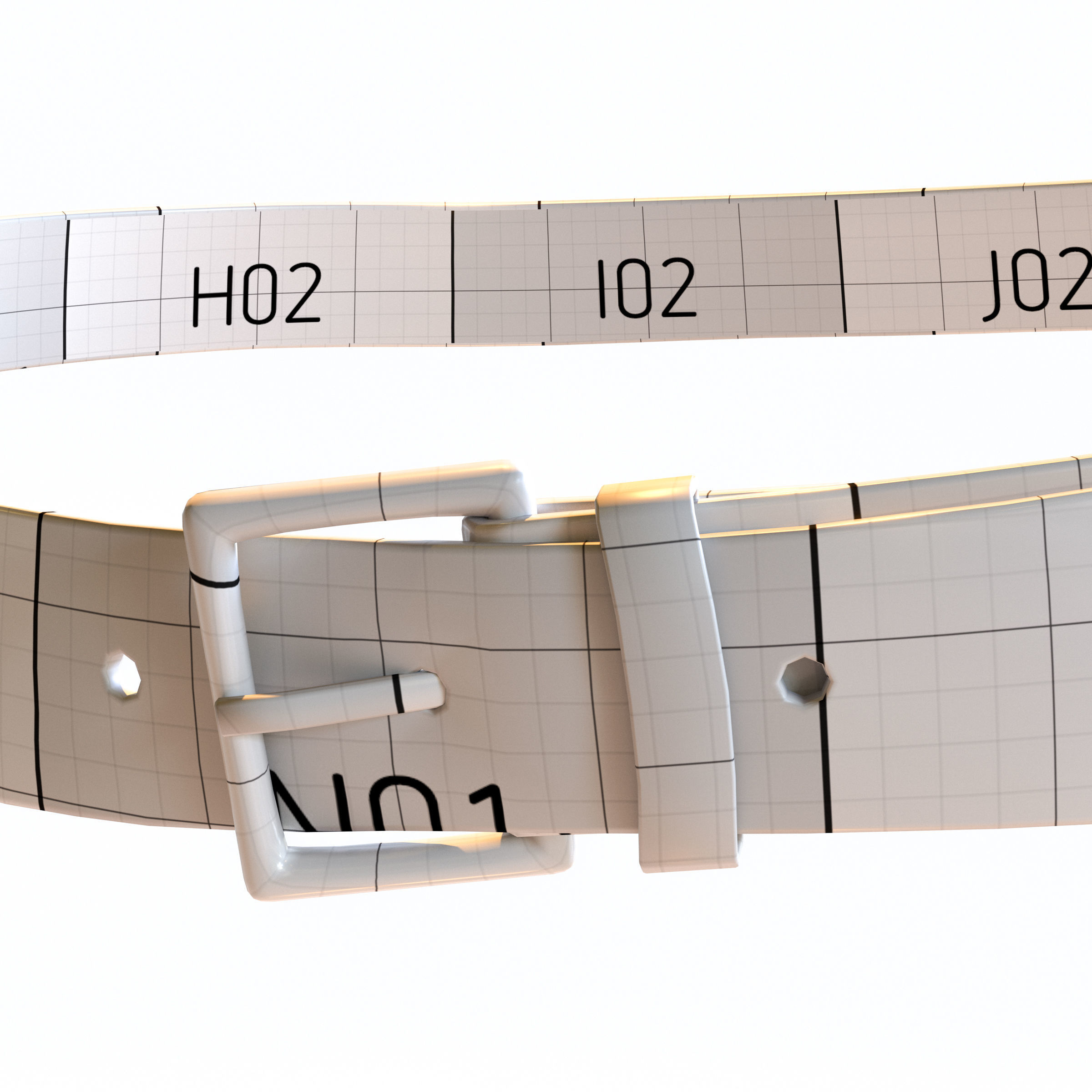 3D model Leather Belt VR / AR / low-poly | CGTrader