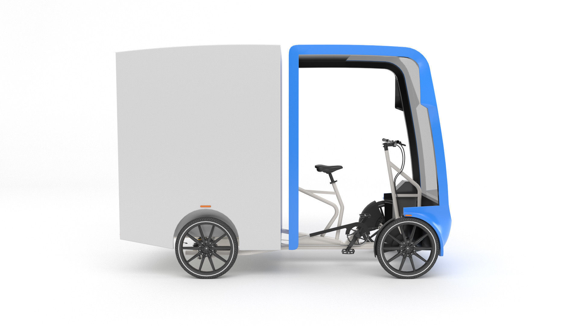 EAV Delivery bike 3D model | CGTrader