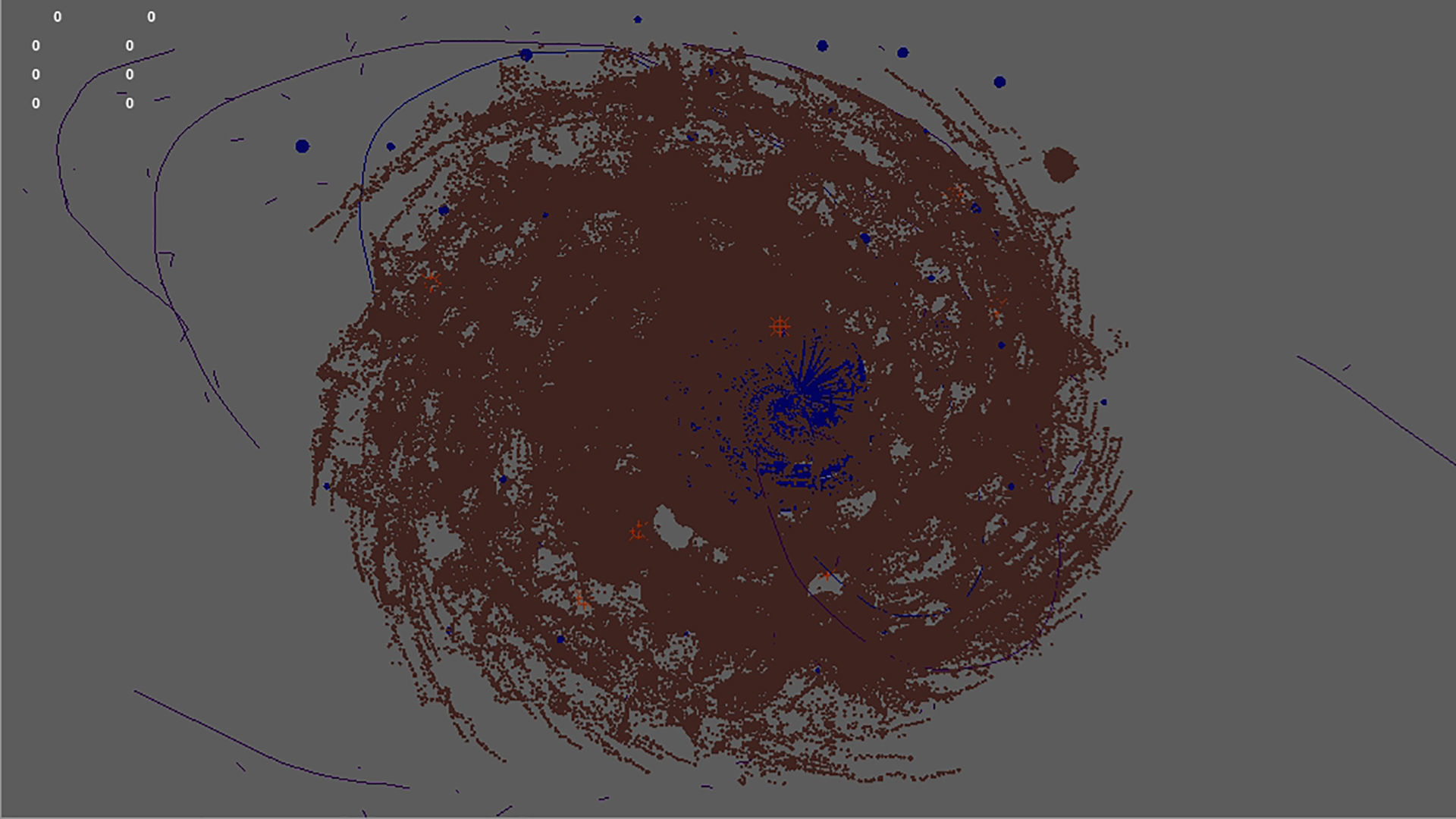 universe galaxy starry star planet particle effect 3D model | CGTrader