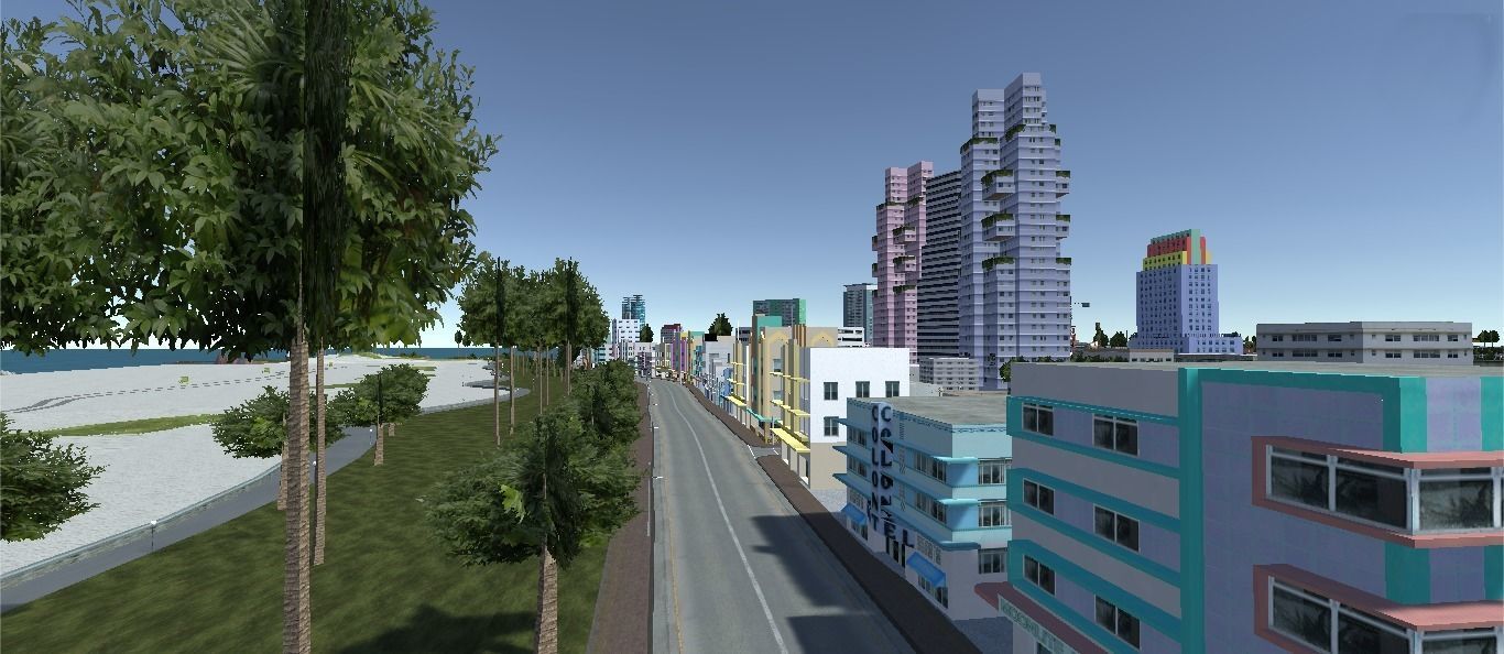 GTA Vice City Map 3D model | CGTrader