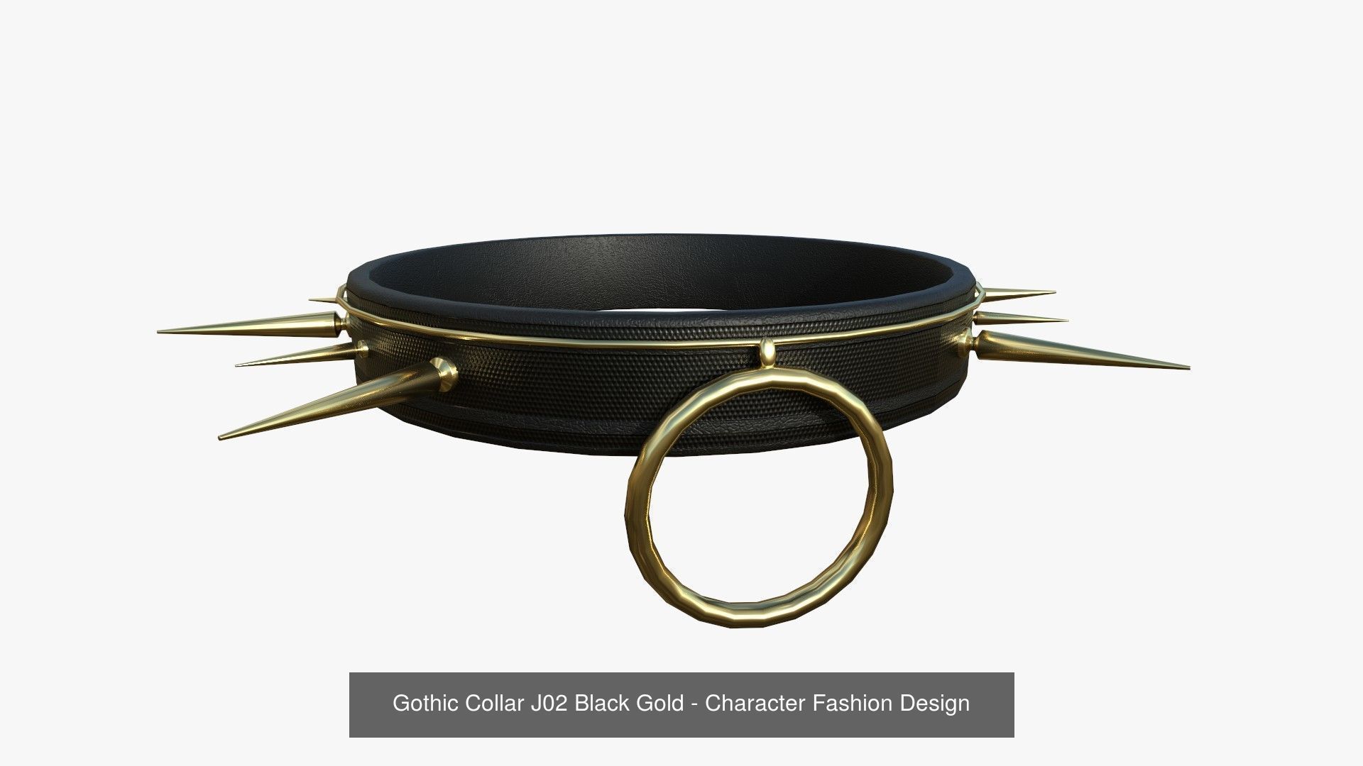 10 Gothic Collar J Collection - Character Fashion Design VR / AR / low ...