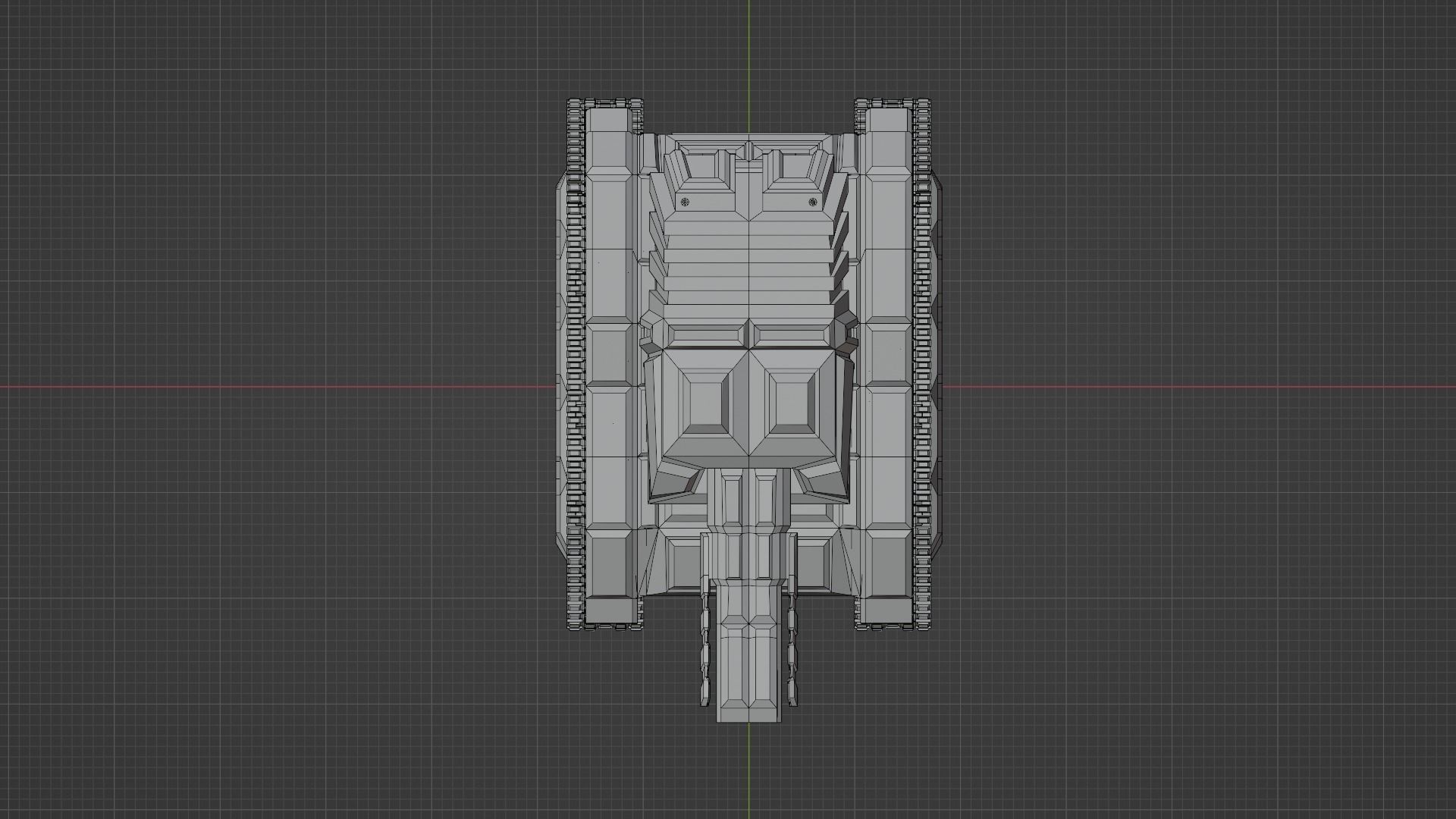 3D model Tank - Scifi - Terminator Mk1 VR / AR / low-poly | CGTrader