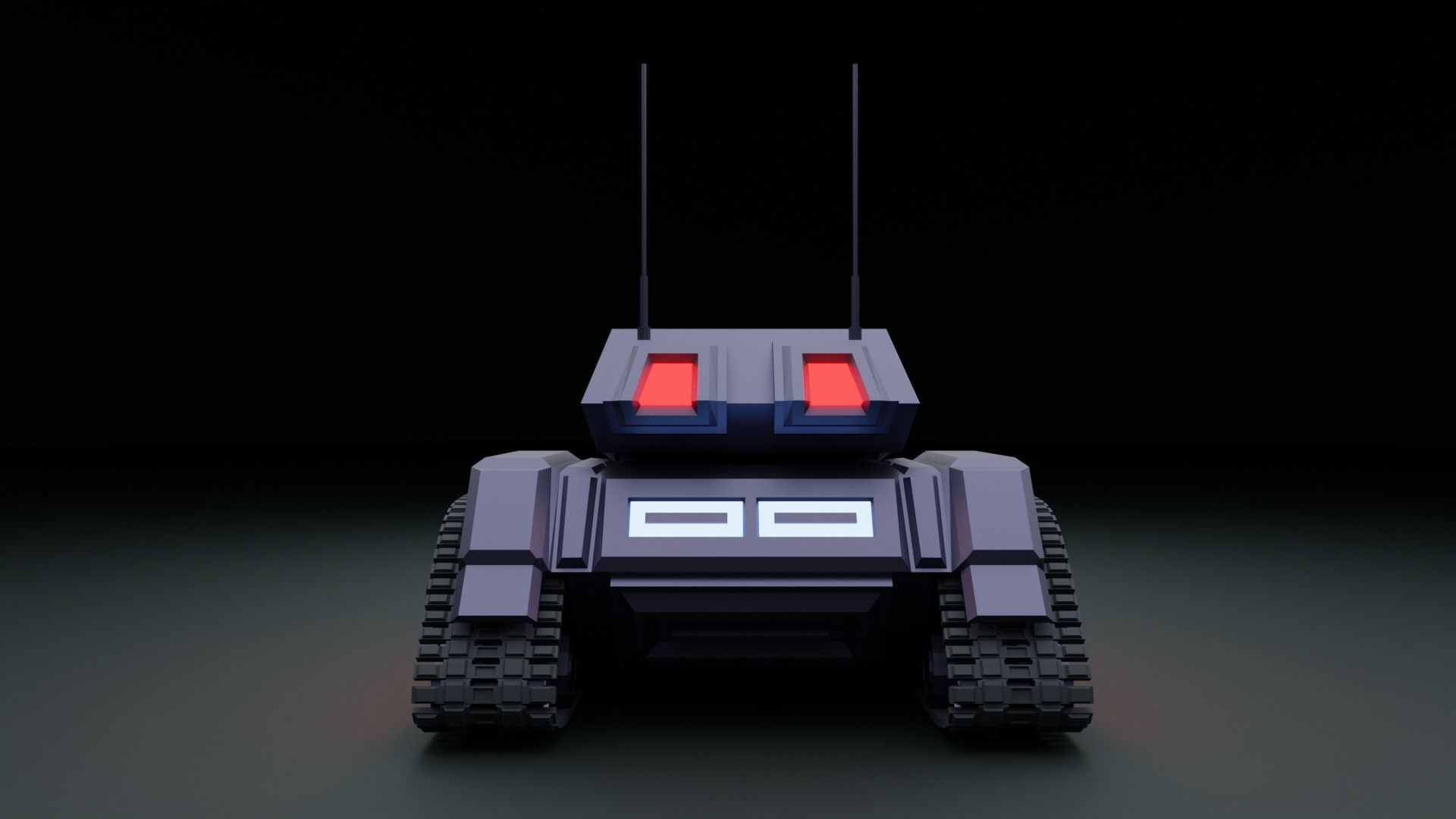3D model Tank - Scifi - Terminator Mk1 VR / AR / low-poly | CGTrader