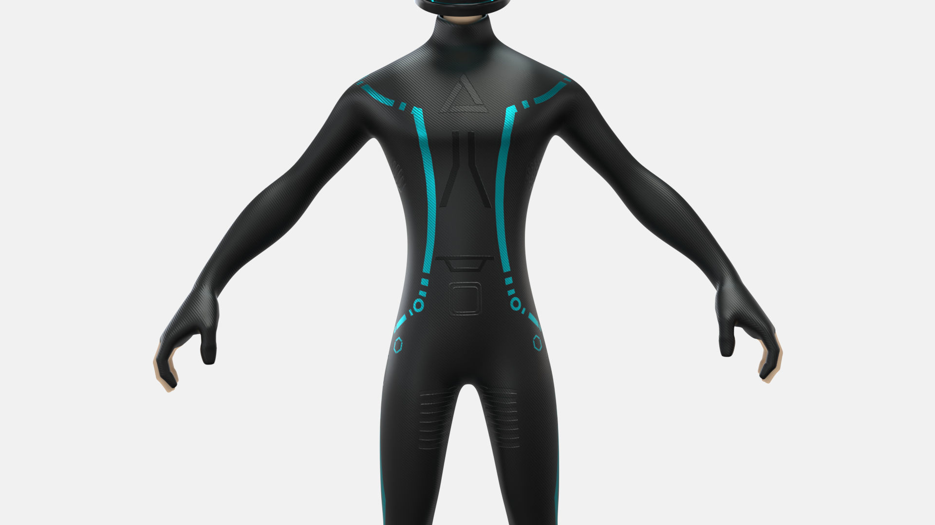 3D model Tron Man Racer VR / AR / low-poly | CGTrader