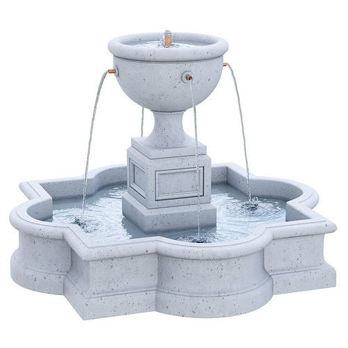 Campania - Navonna Fountain 3D model | CGTrader