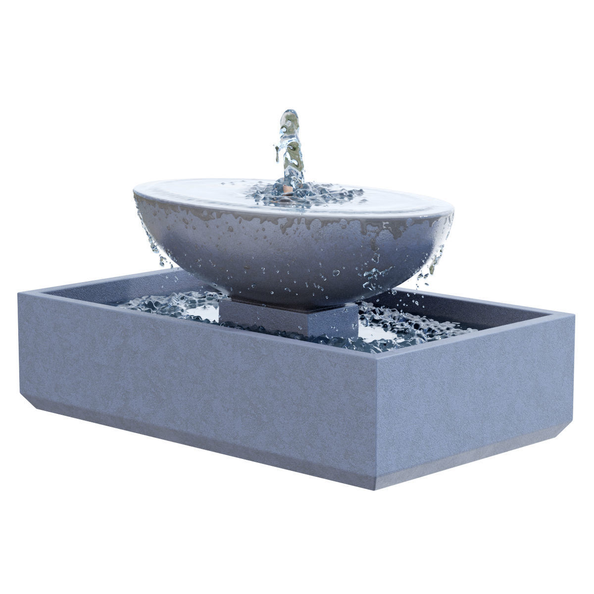 Campania - Recife Fountain 3D model | CGTrader