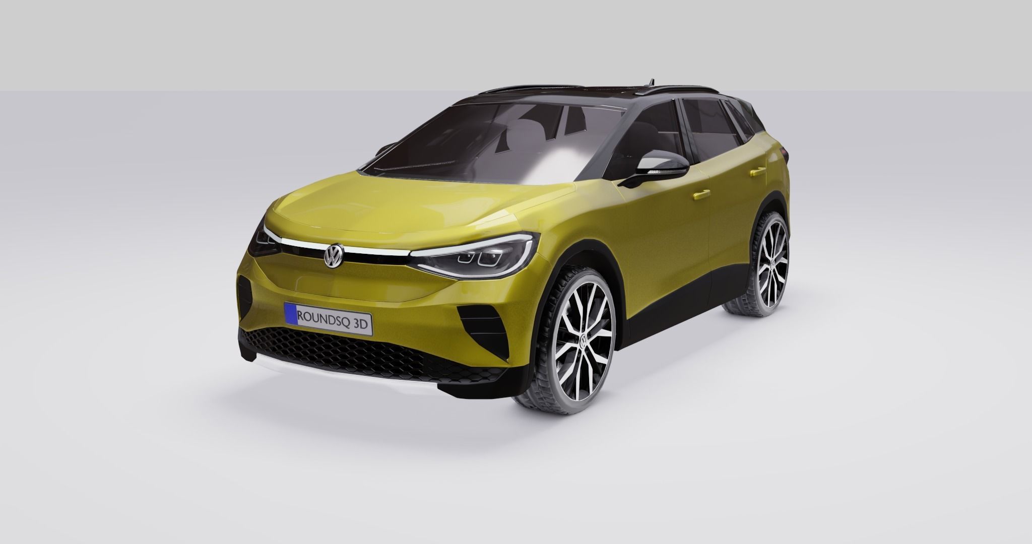 3D model Volkswagen ID4 2022 VR / AR / low-poly | CGTrader