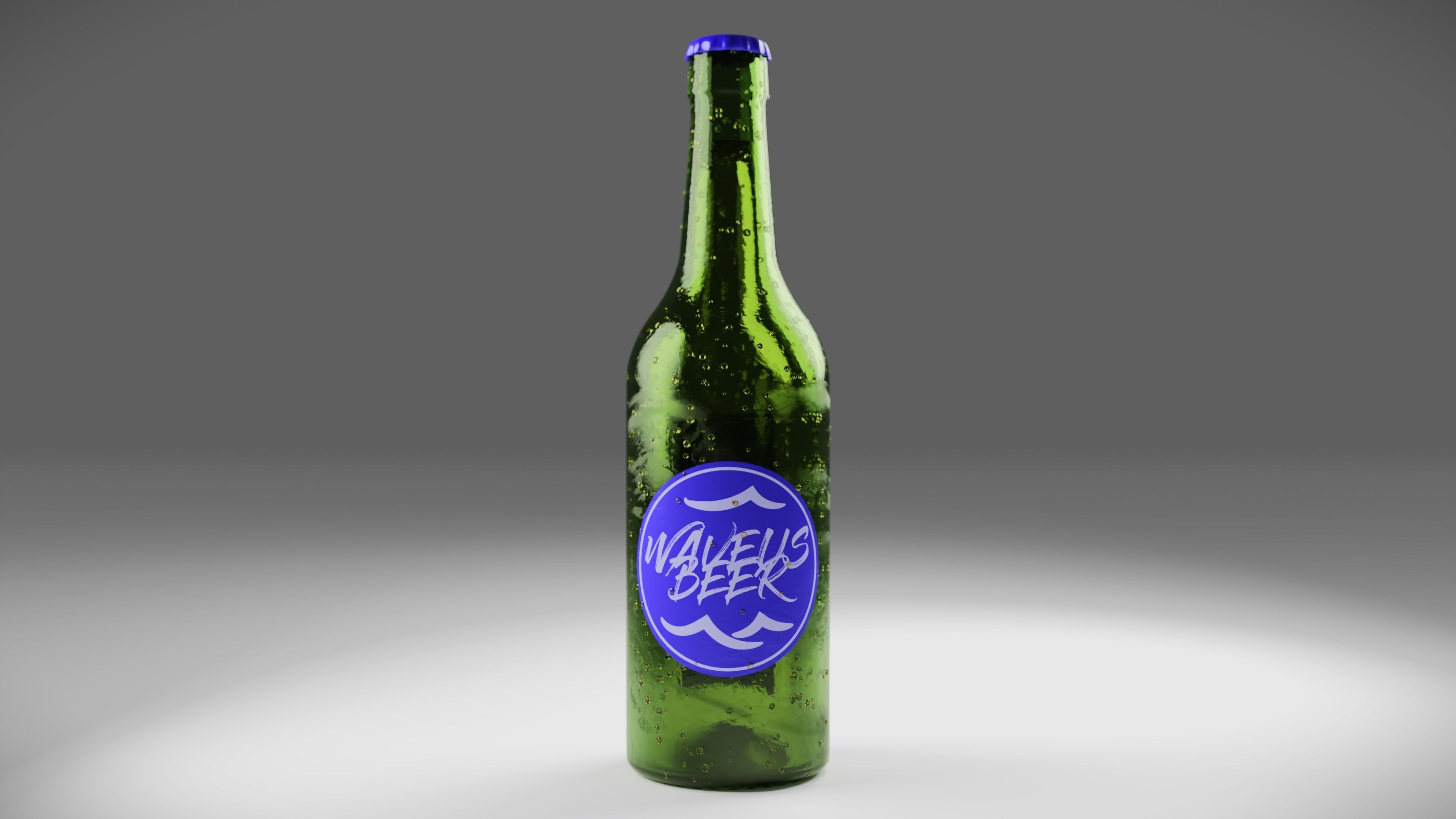 Beer Bottle free 3D model | CGTrader