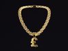 3D model British Pound Chain VR / AR / low-poly | CGTrader