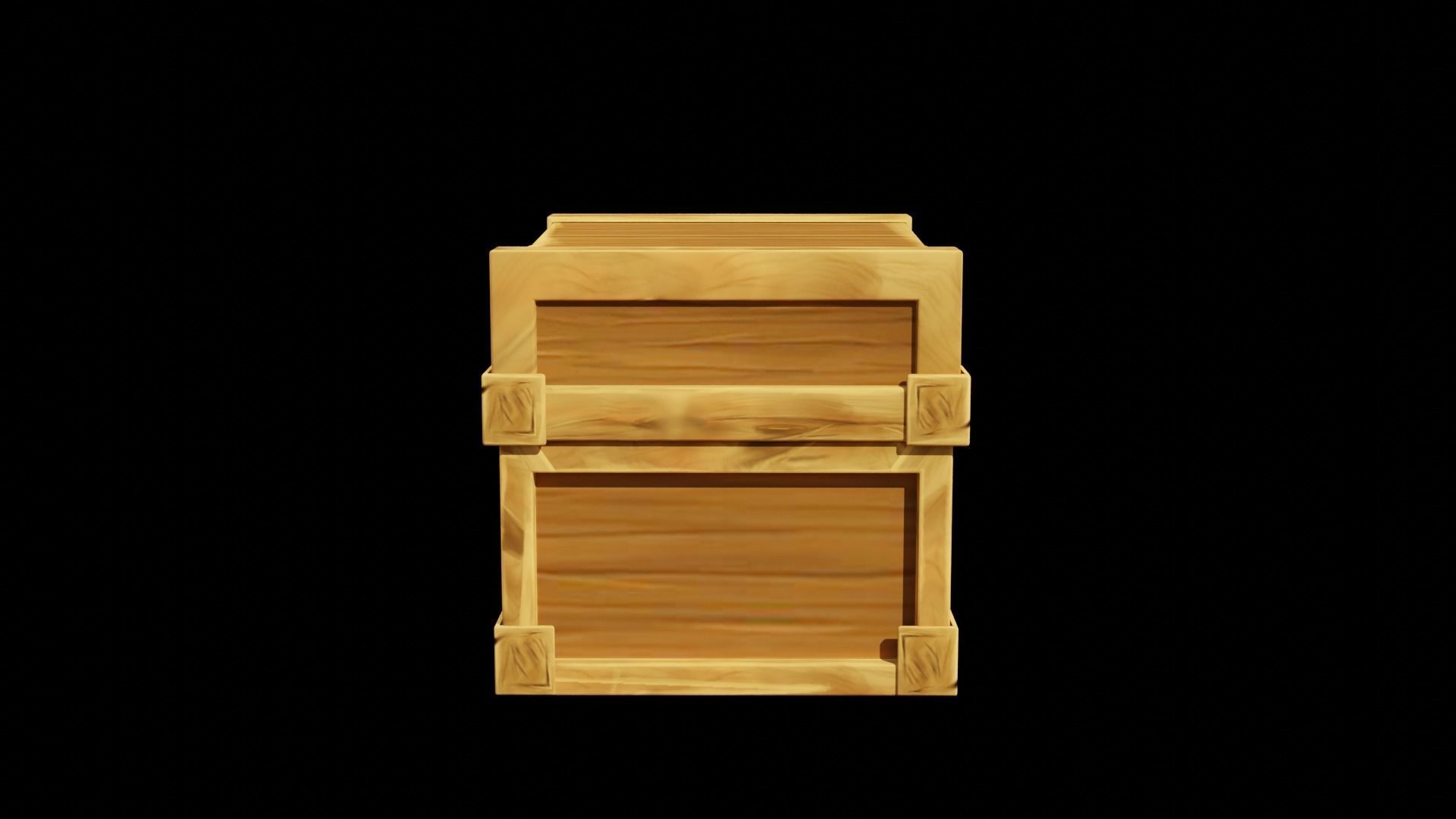 3D model Stylized Common Chest VR / AR / low-poly | CGTrader
