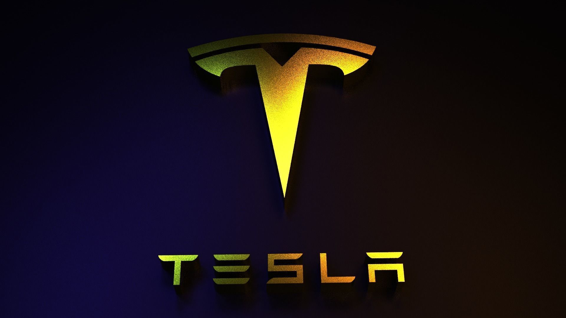 Tesla logo free 3D model | CGTrader