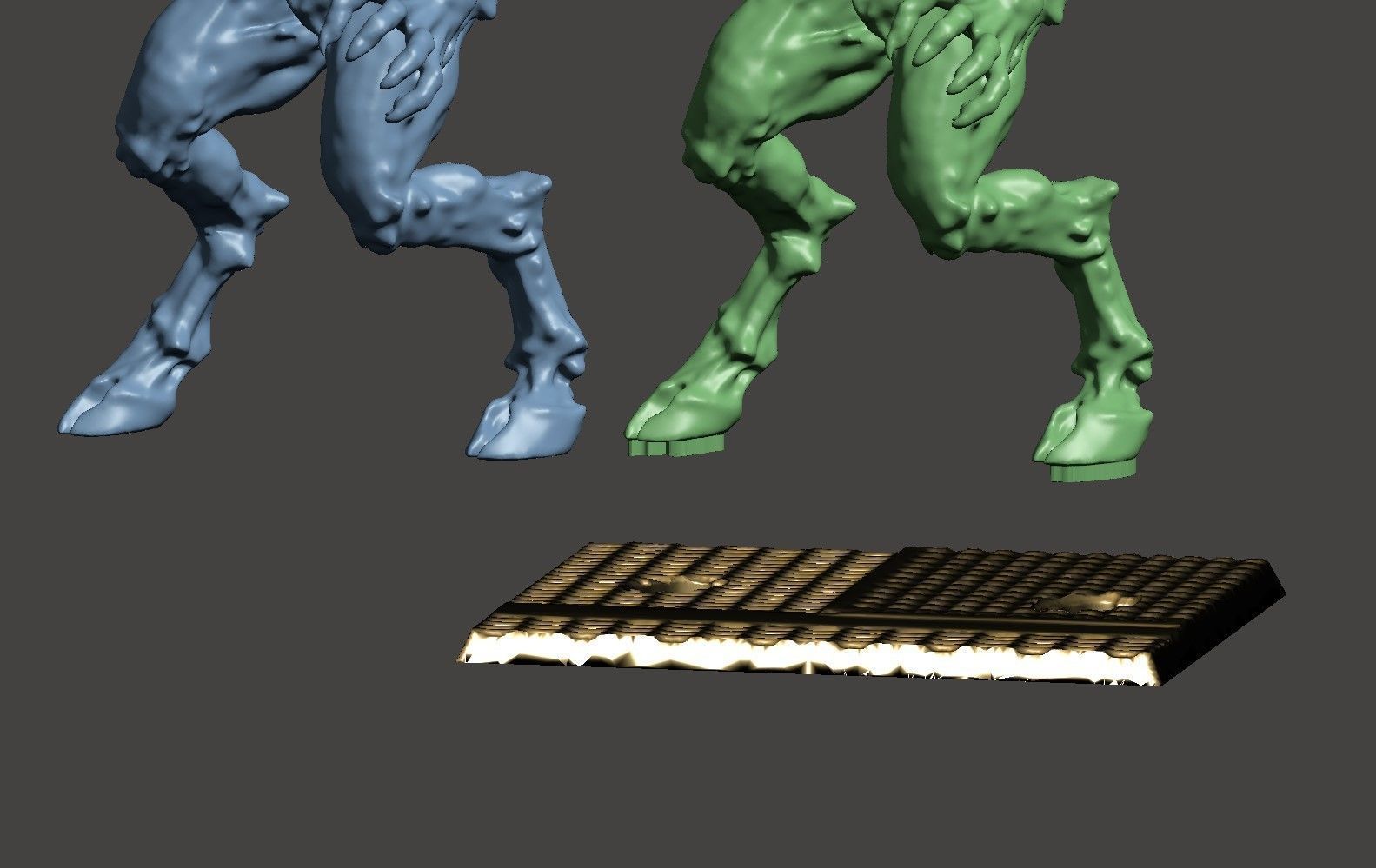 BIRDMAN - Doom 3 alpha prototype demon Hi-Poly STL free 3D model 3D ...