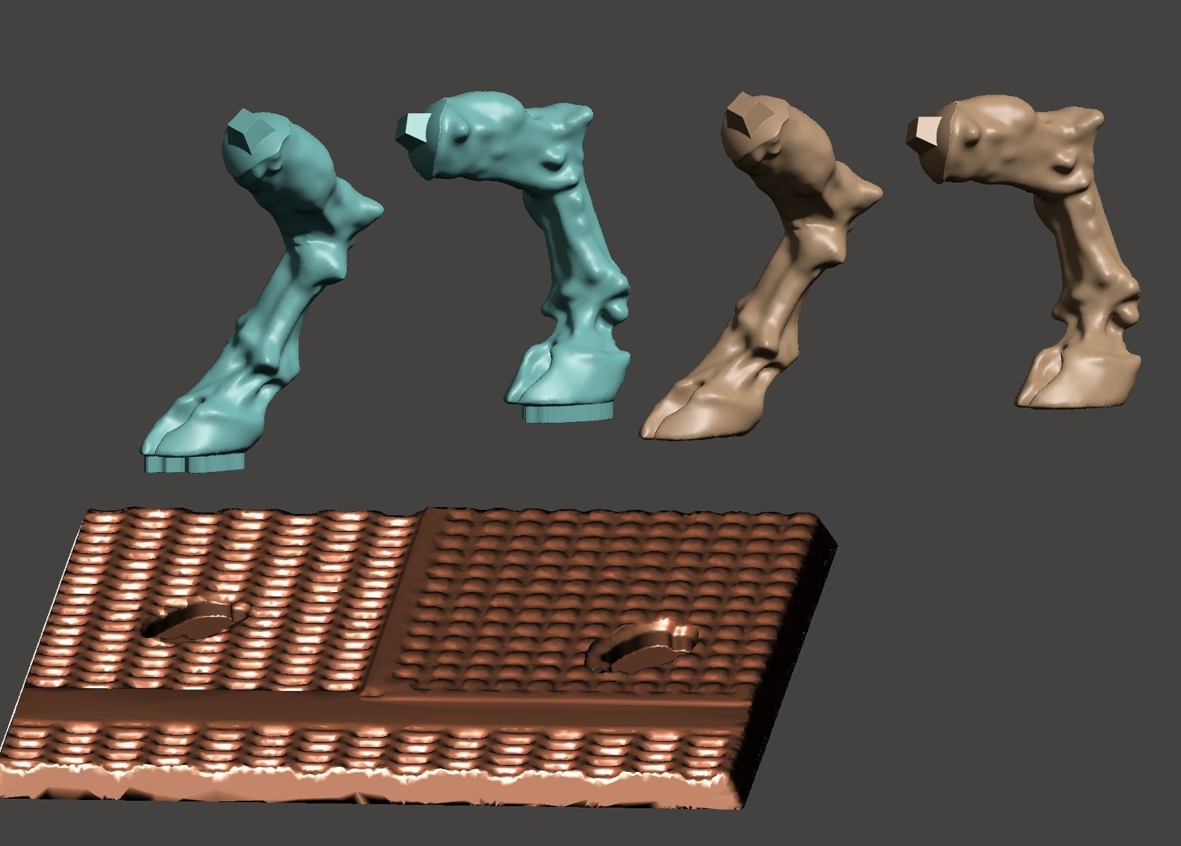 BIRDMAN - Doom 3 alpha prototype demon Hi-Poly STL free 3D model 3D ...