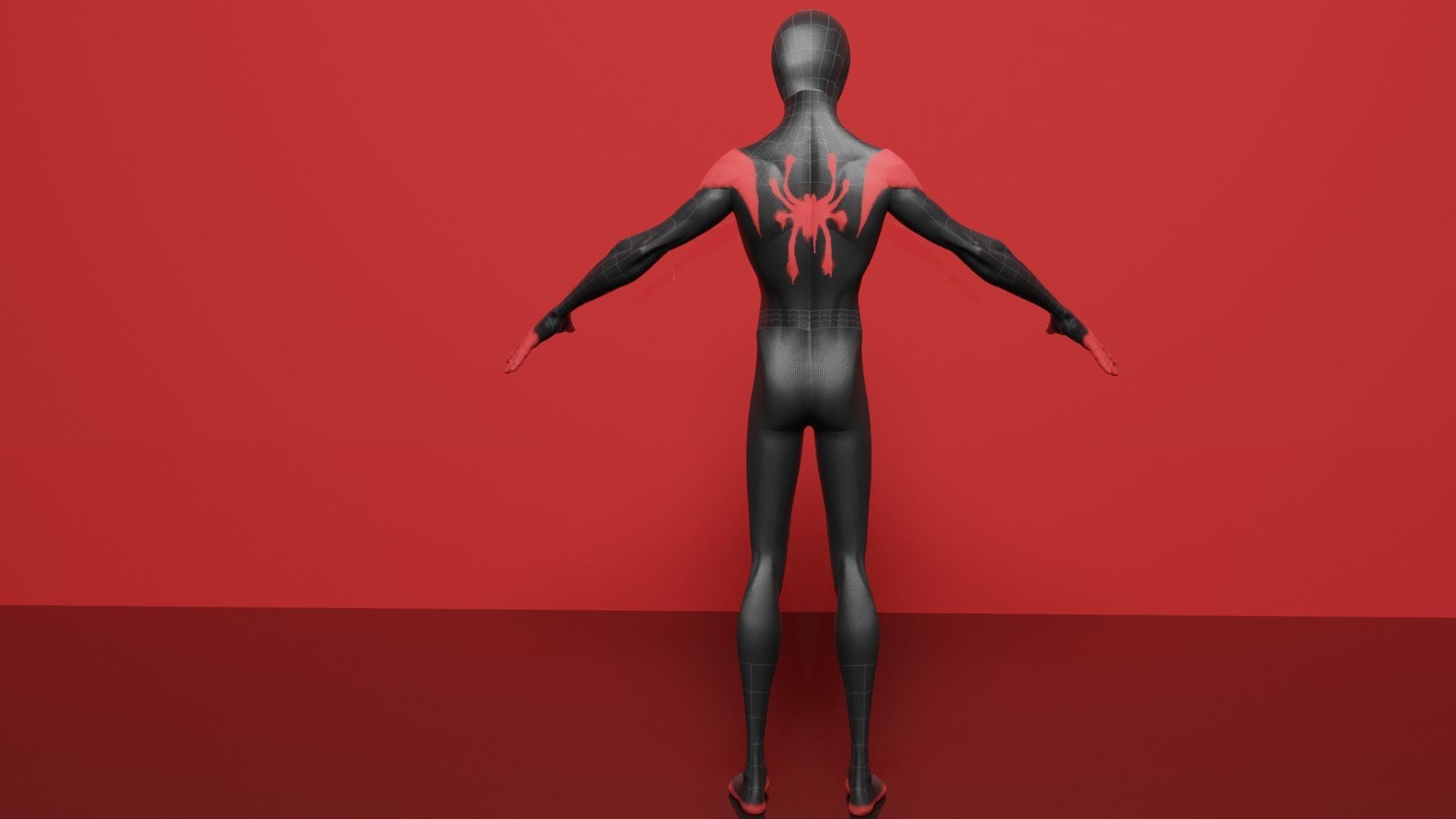 Miles Morales SPIDER-MAN 3D model rigged | CGTrader