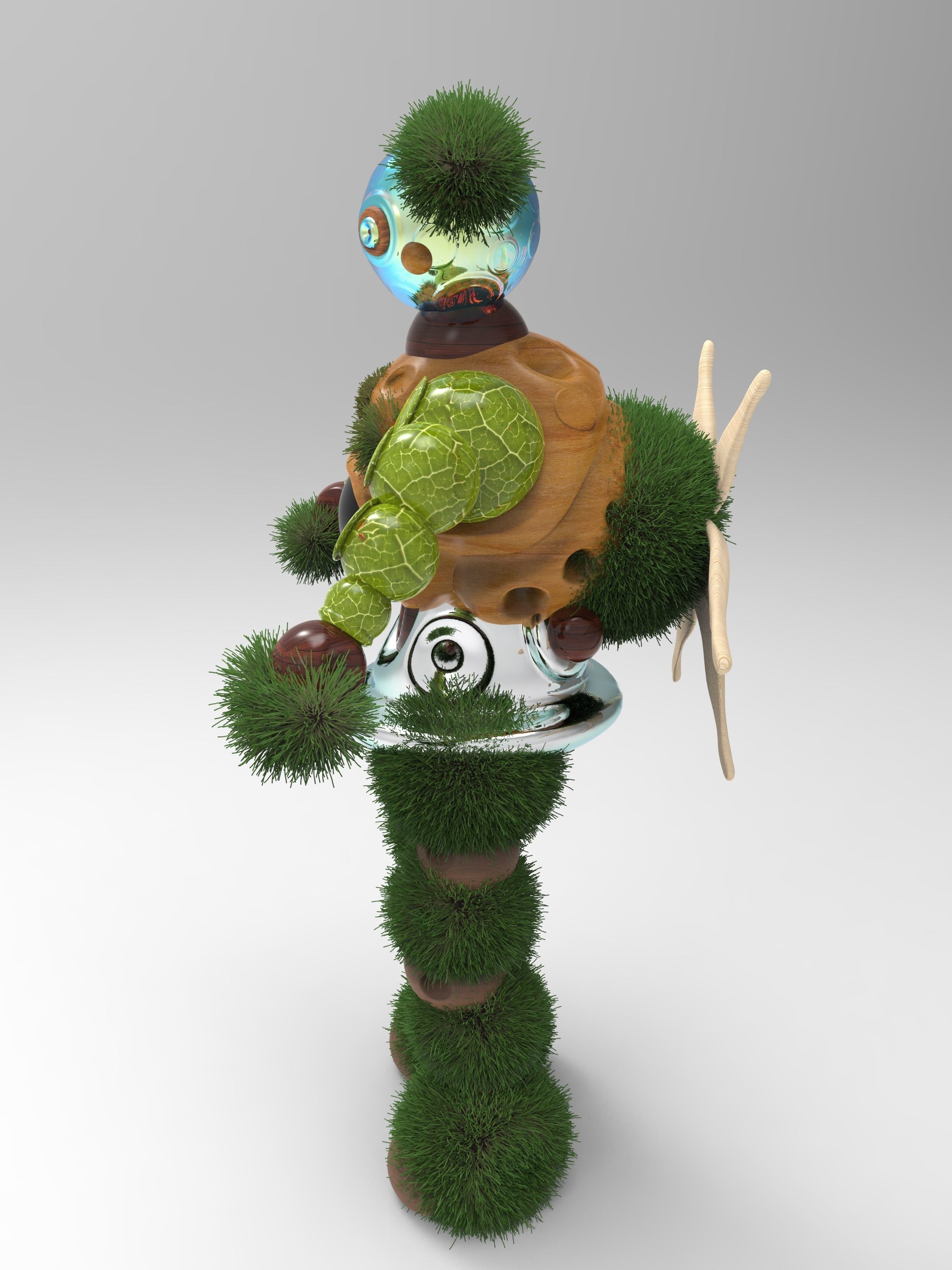 CYBORG TREE 3D MODEL 3D model | CGTrader