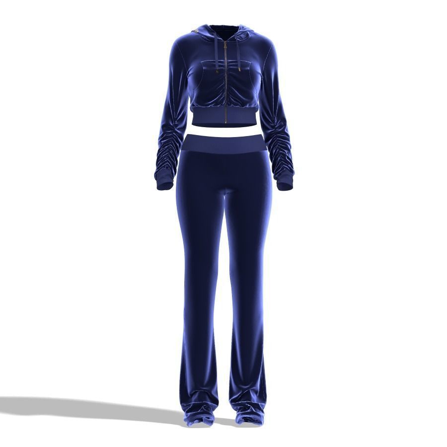 JUICY TRACKSUIT w MD file and obj file 3D model 3D model | CGTrader