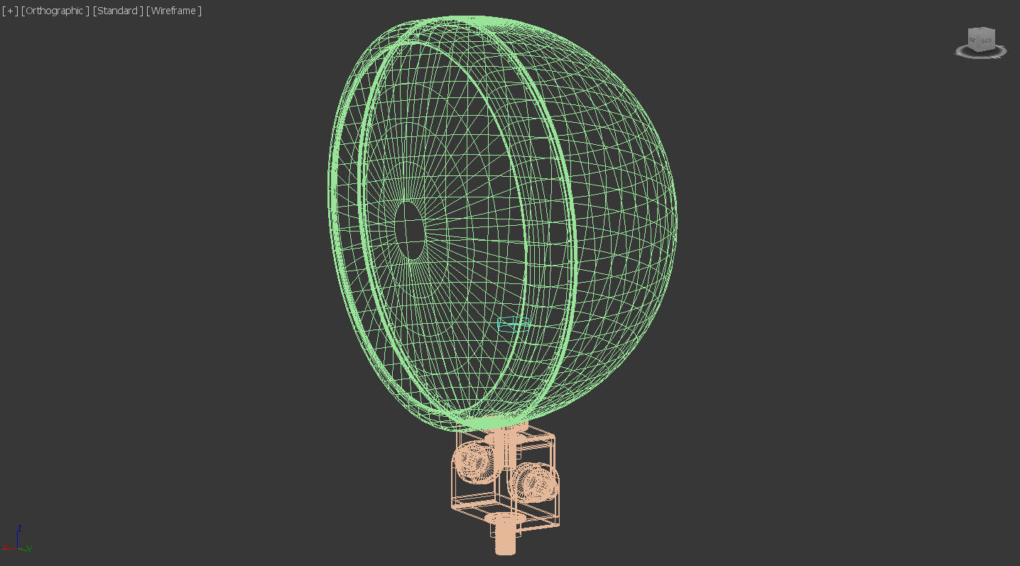 Trucks and off road lights 3D model | CGTrader