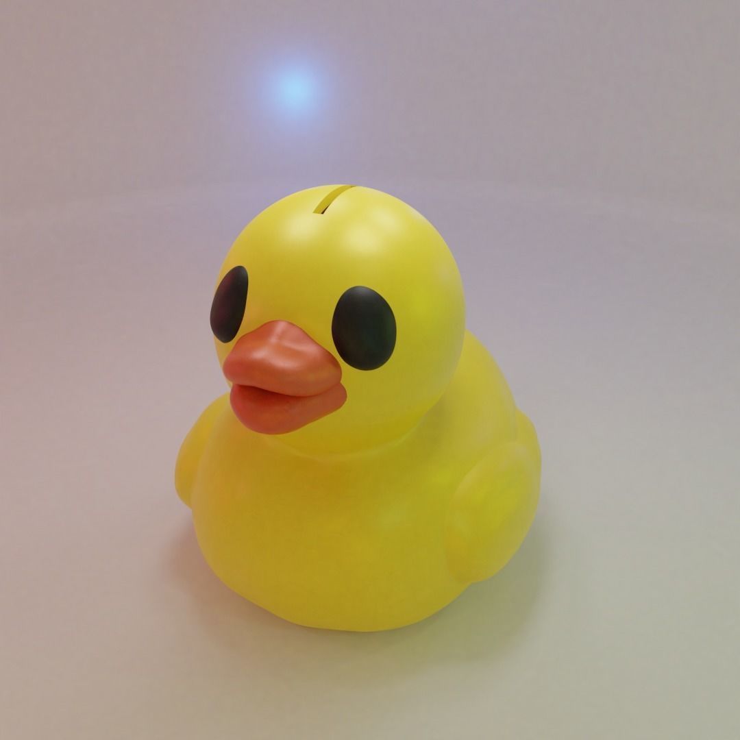 Ducky Bank 3D model 3D printable | CGTrader