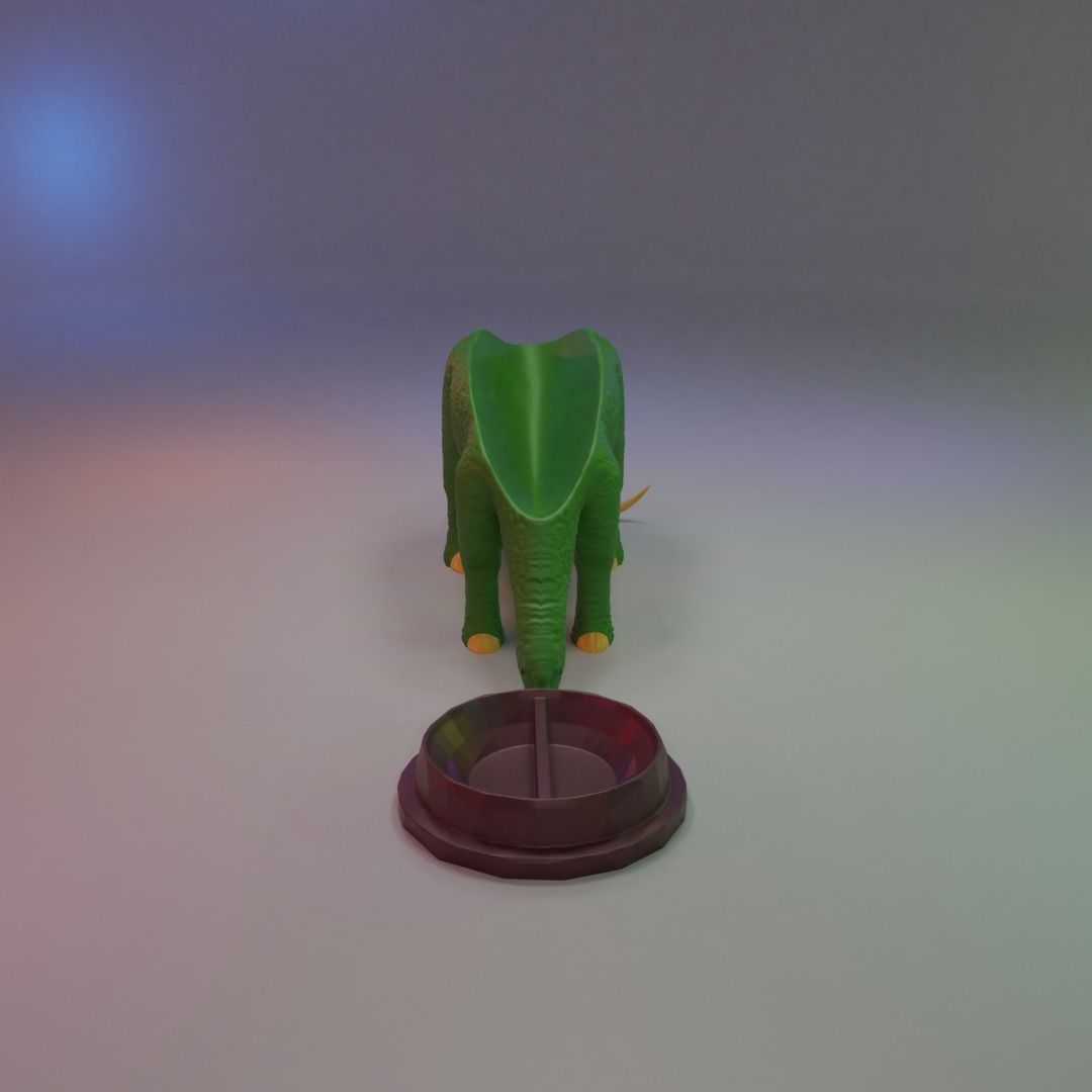 Nachosaurus toy dinosaur 3D model 3D printable | CGTrader