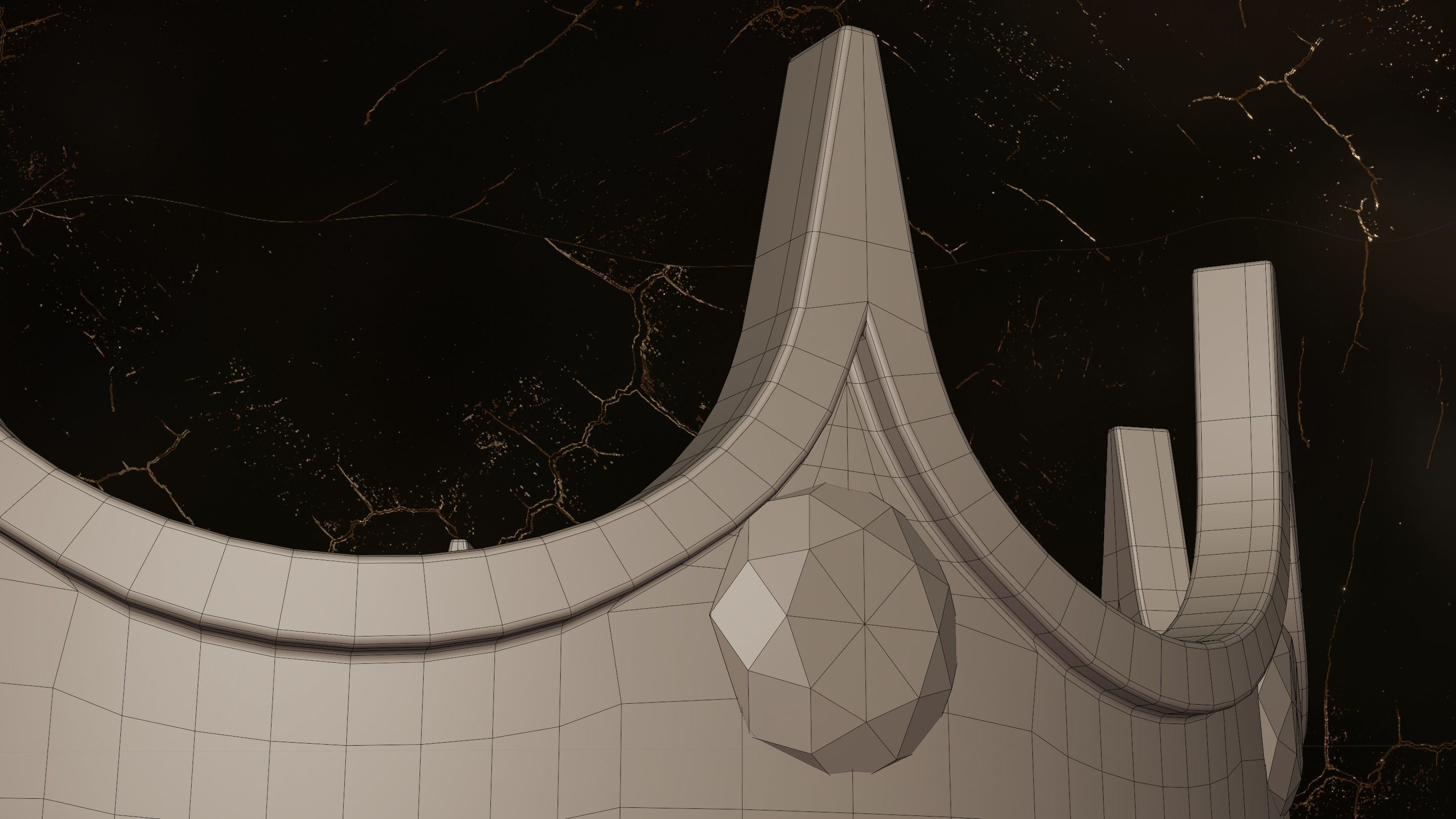 Gold Ruby Crown 3D model | CGTrader