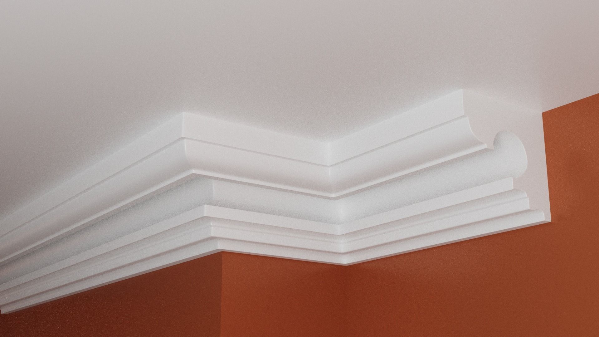 3D model 10 cornices with different versions VR / AR / low-poly | CGTrader