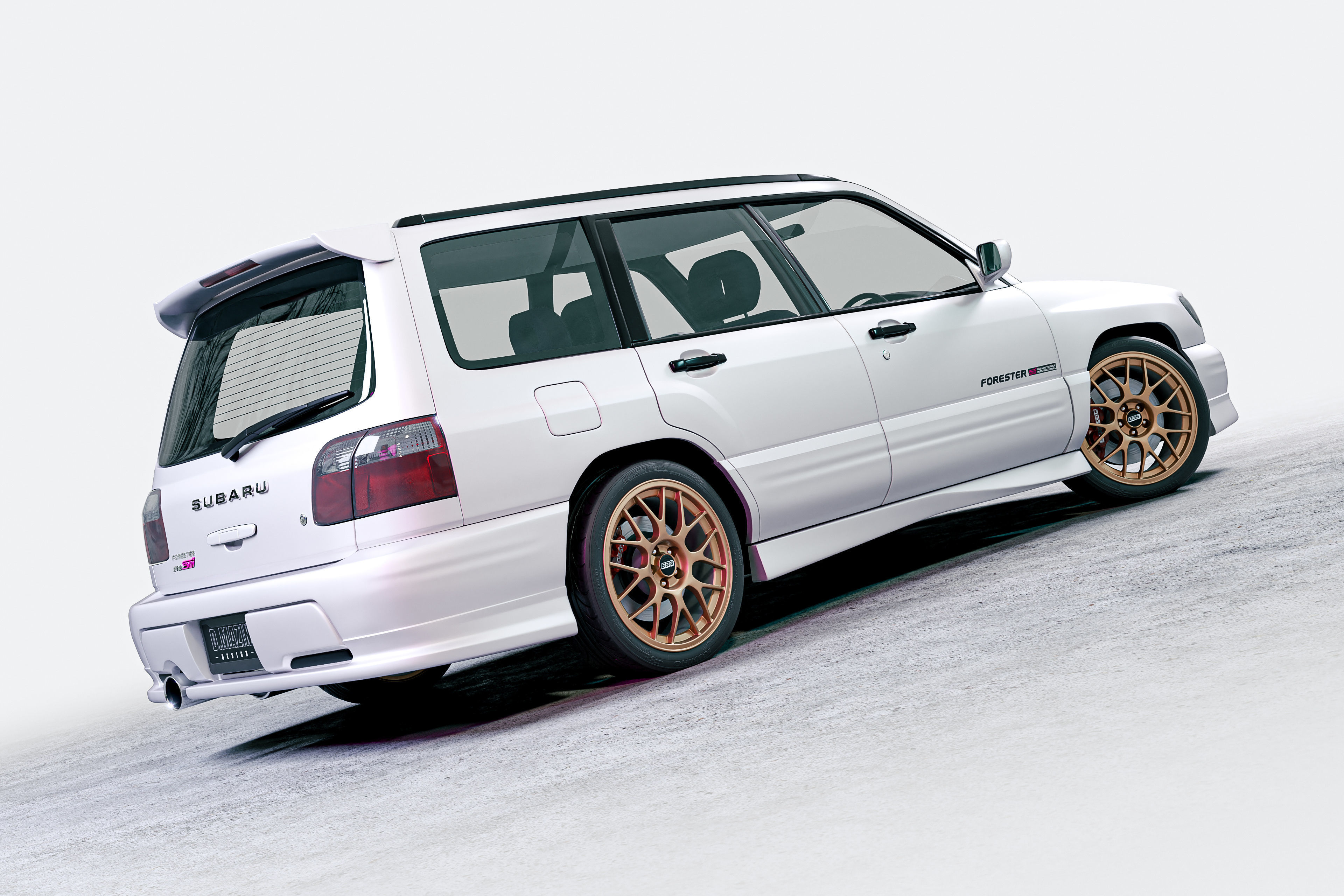 Subaru Forester STI SF5 2001 3D model | CGTrader