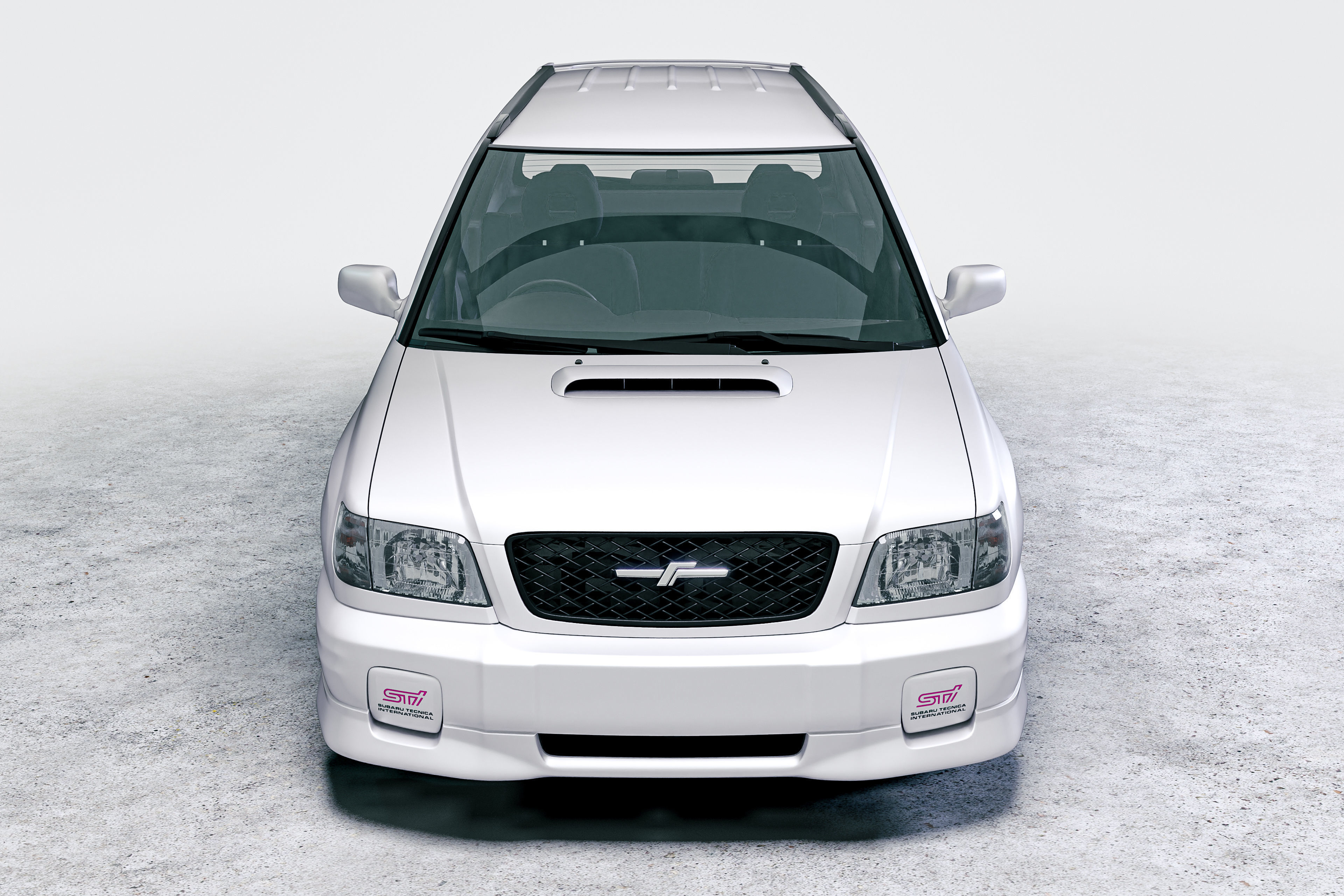 Subaru Forester STI SF5 2001 3D model | CGTrader