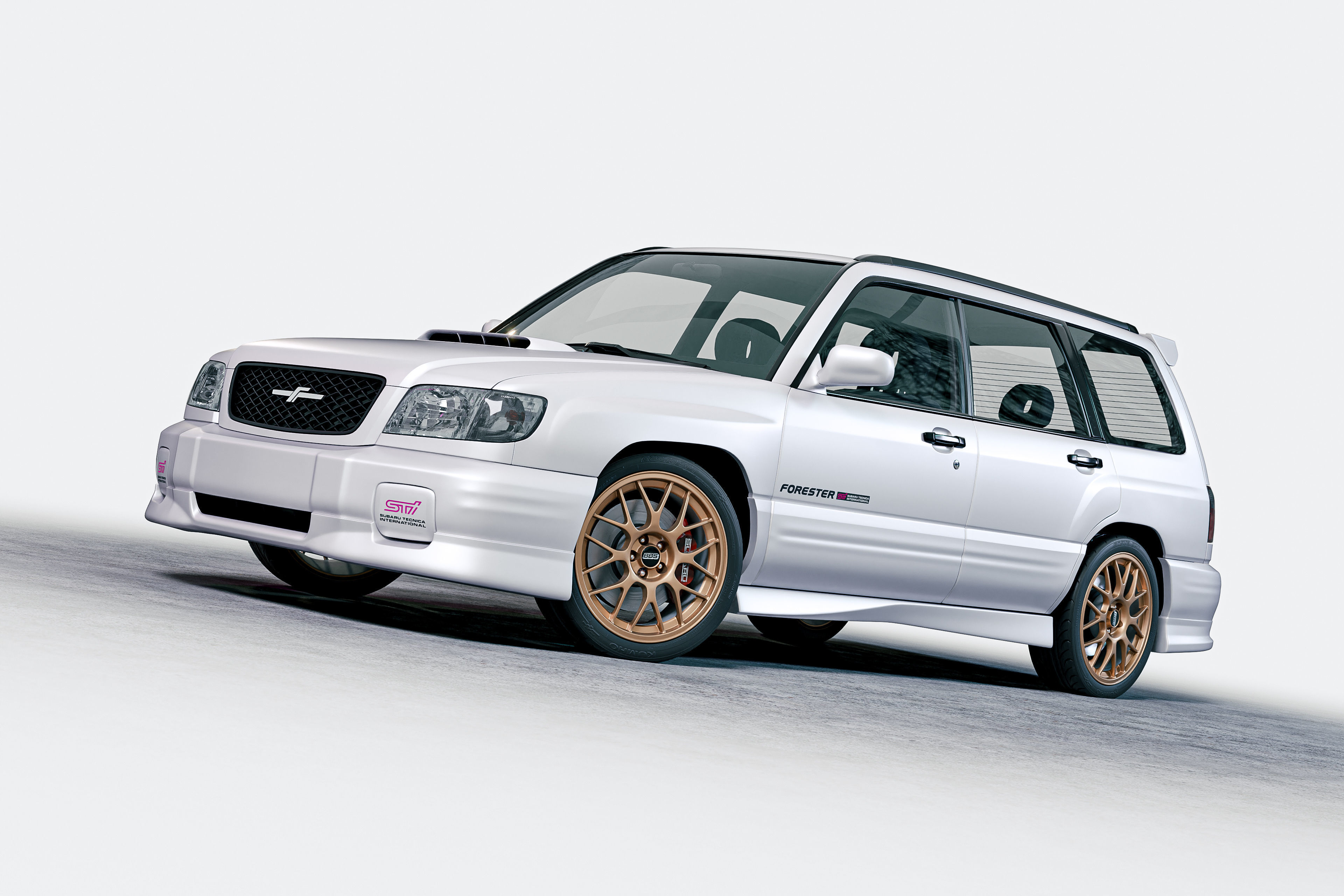 Subaru Forester STI SF5 2001 3D model | CGTrader