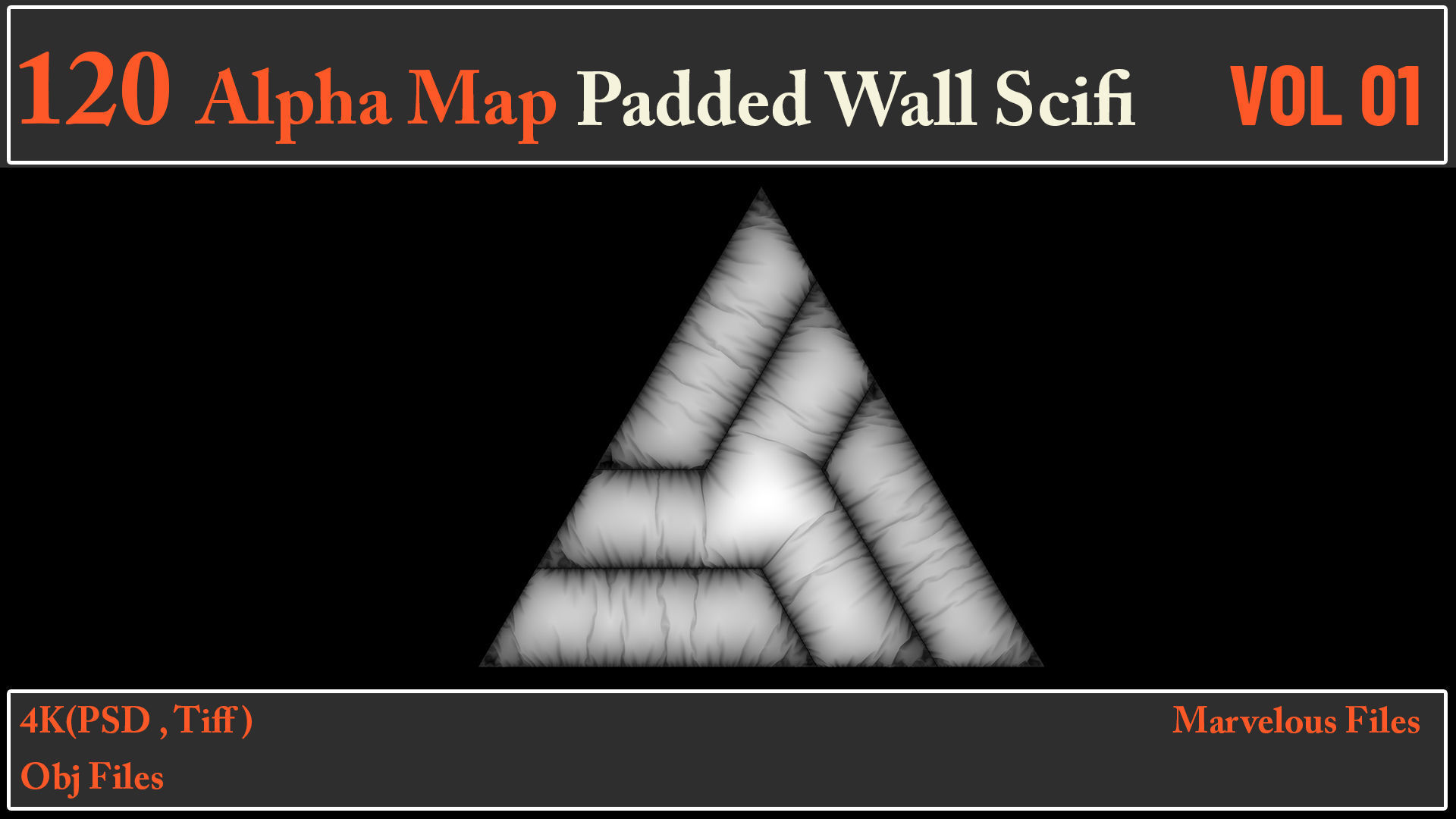 120 Alpha Maps Padded Wall SCIFI Texture | CGTrader