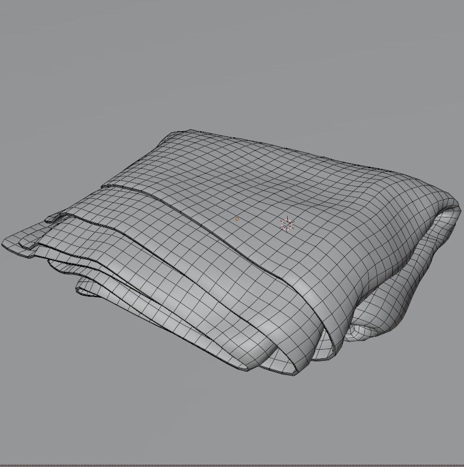 Blanket folded wool free 3D model | CGTrader