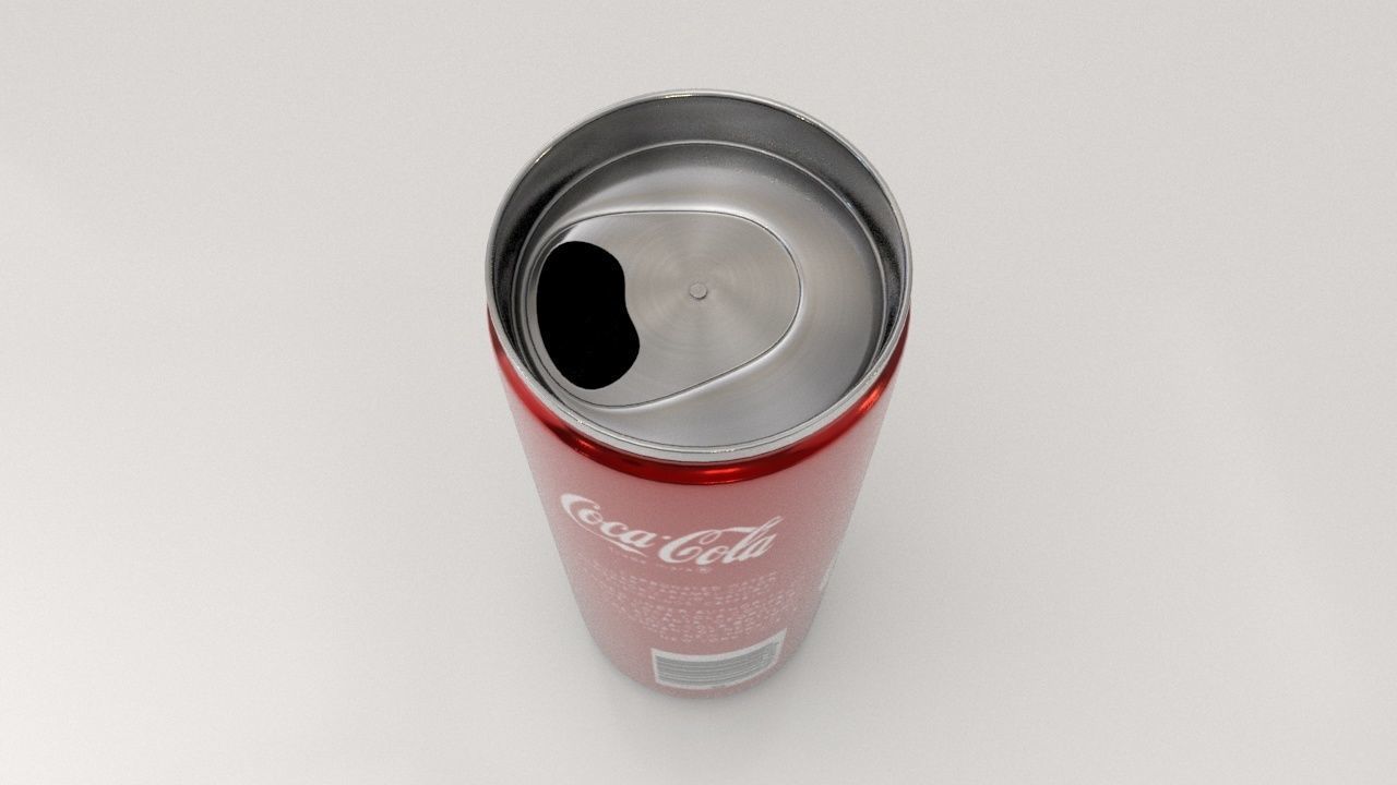 Coca-Cola can free 3D model | CGTrader
