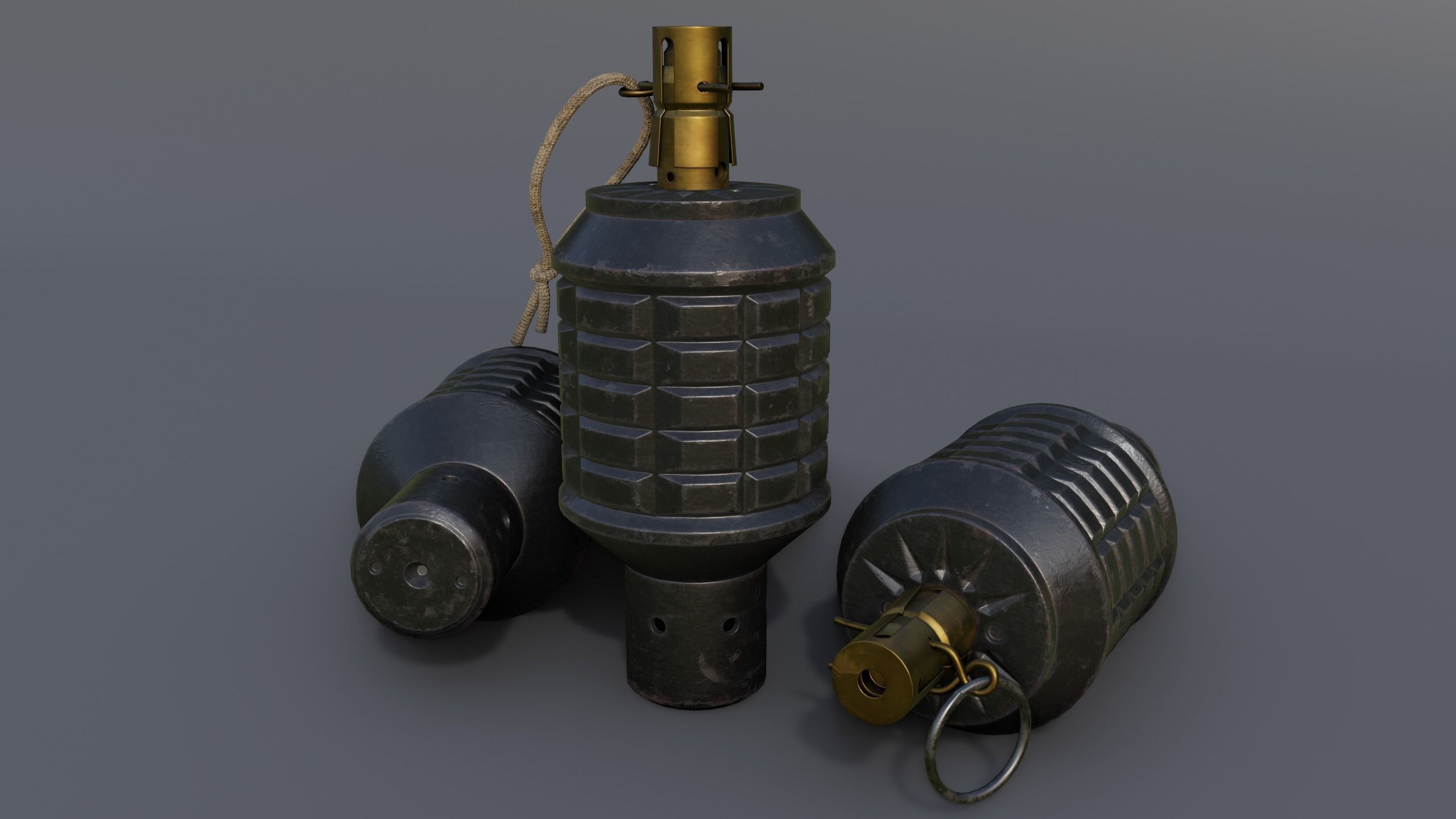 3D model Type 91 Hand Grenade VR / AR / low-poly | CGTrader