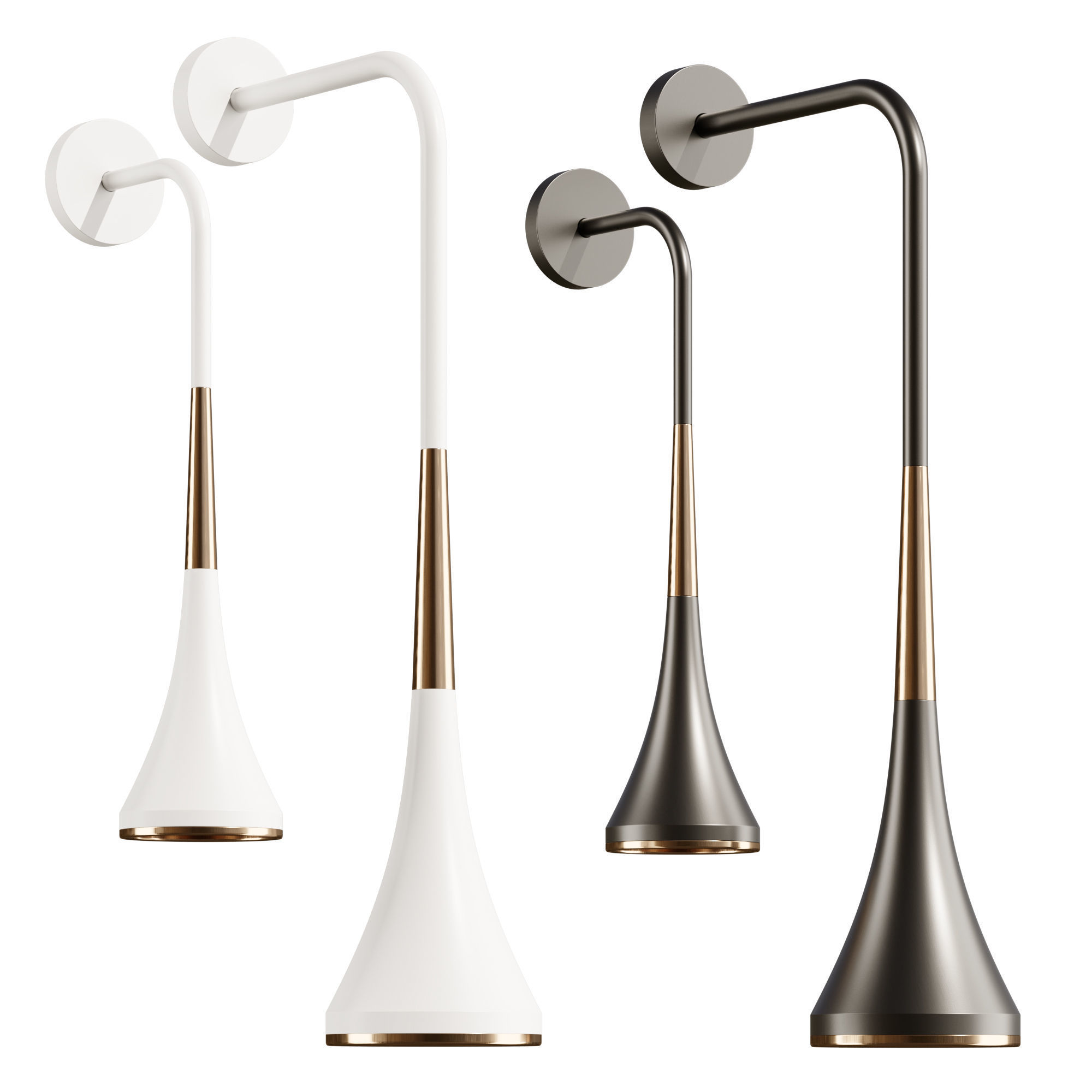 SIMES BELL Wall Light 3D model | CGTrader