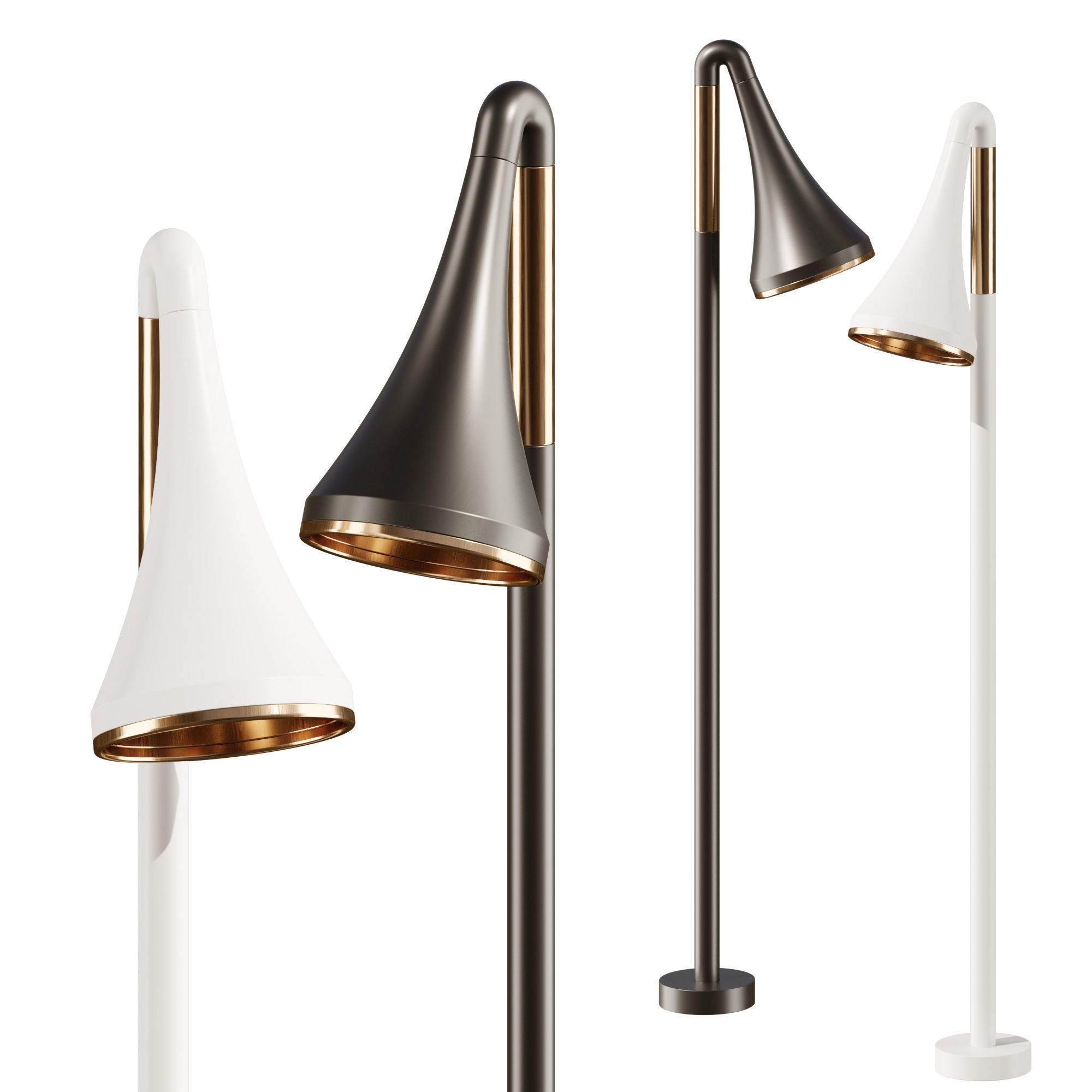 SIMES BELL garden lantern 3D model | CGTrader