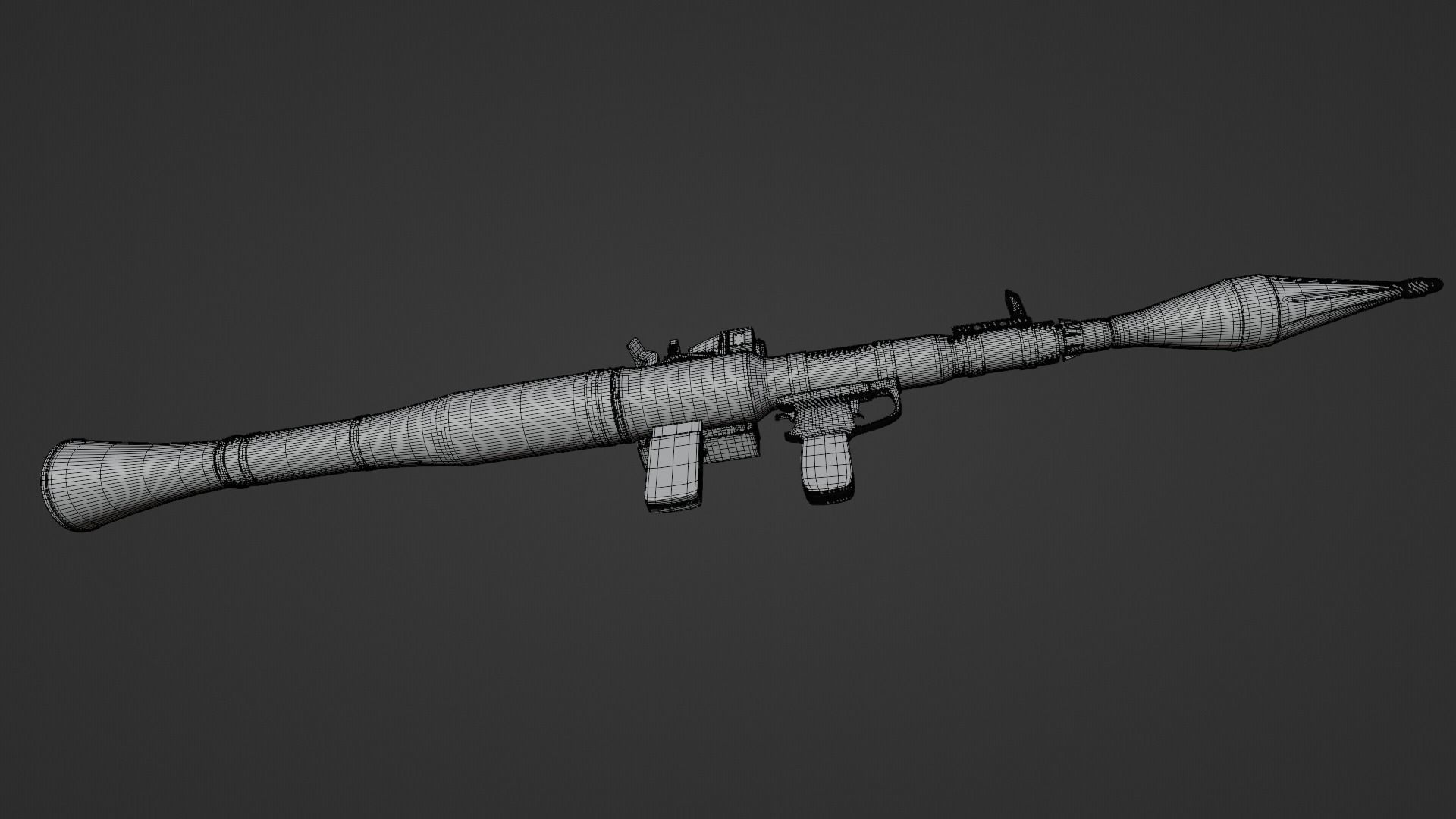 3D model RPG-7 with missle VR / AR / low-poly | CGTrader