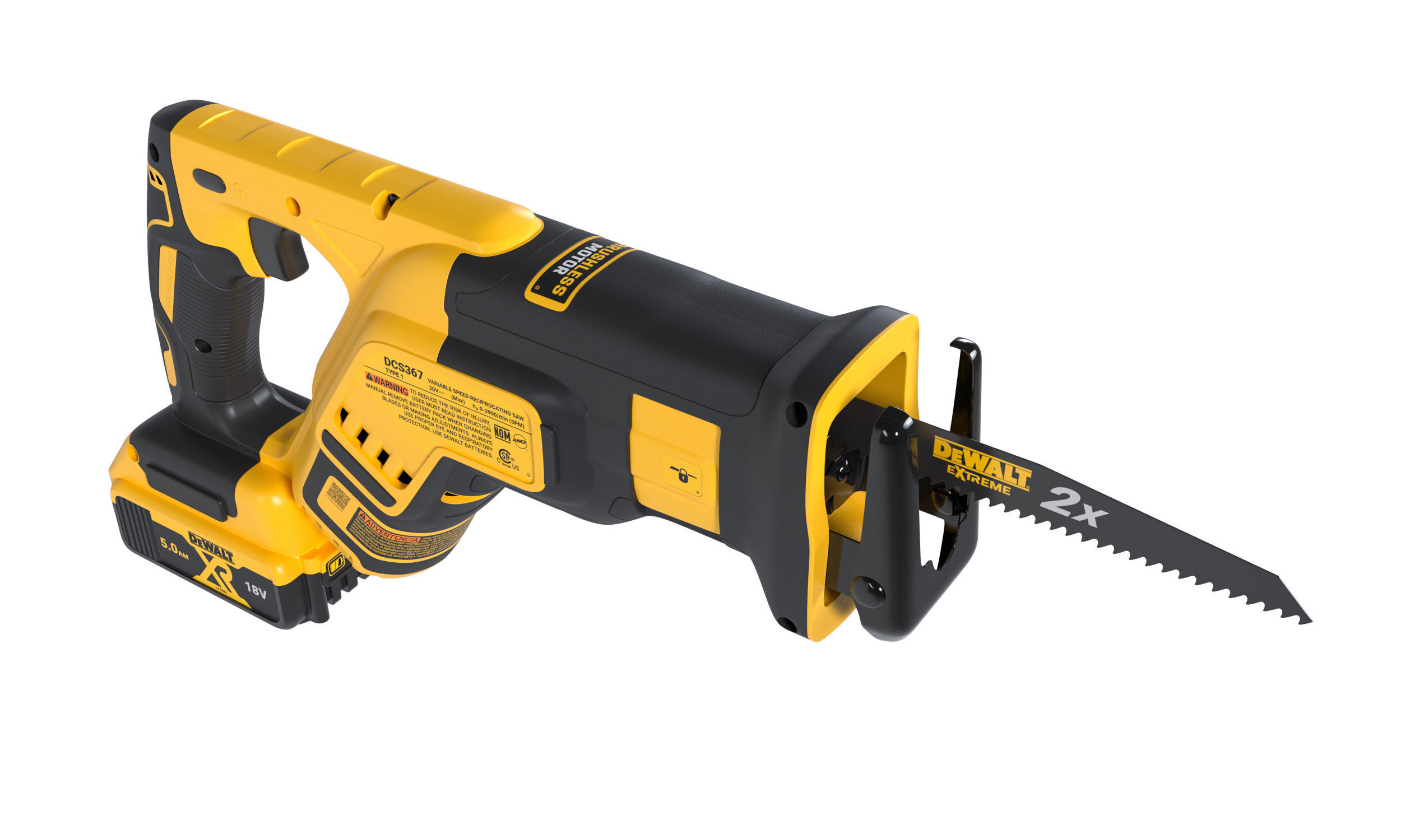 DEWALT DCS367N 3D model | CGTrader