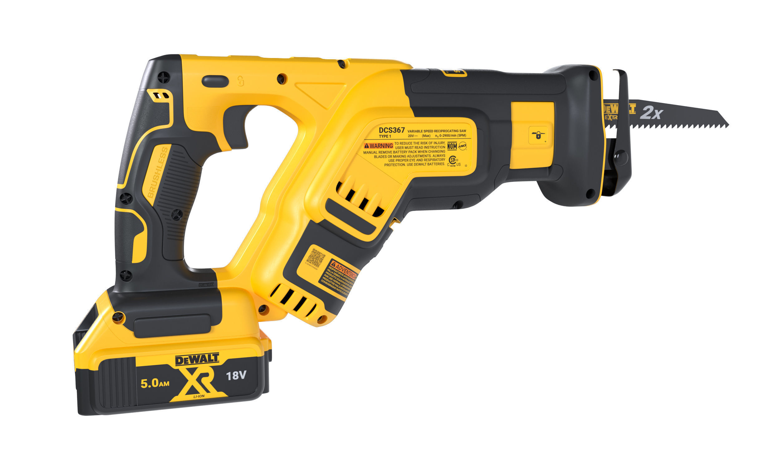 DEWALT DCS367N 3D model | CGTrader