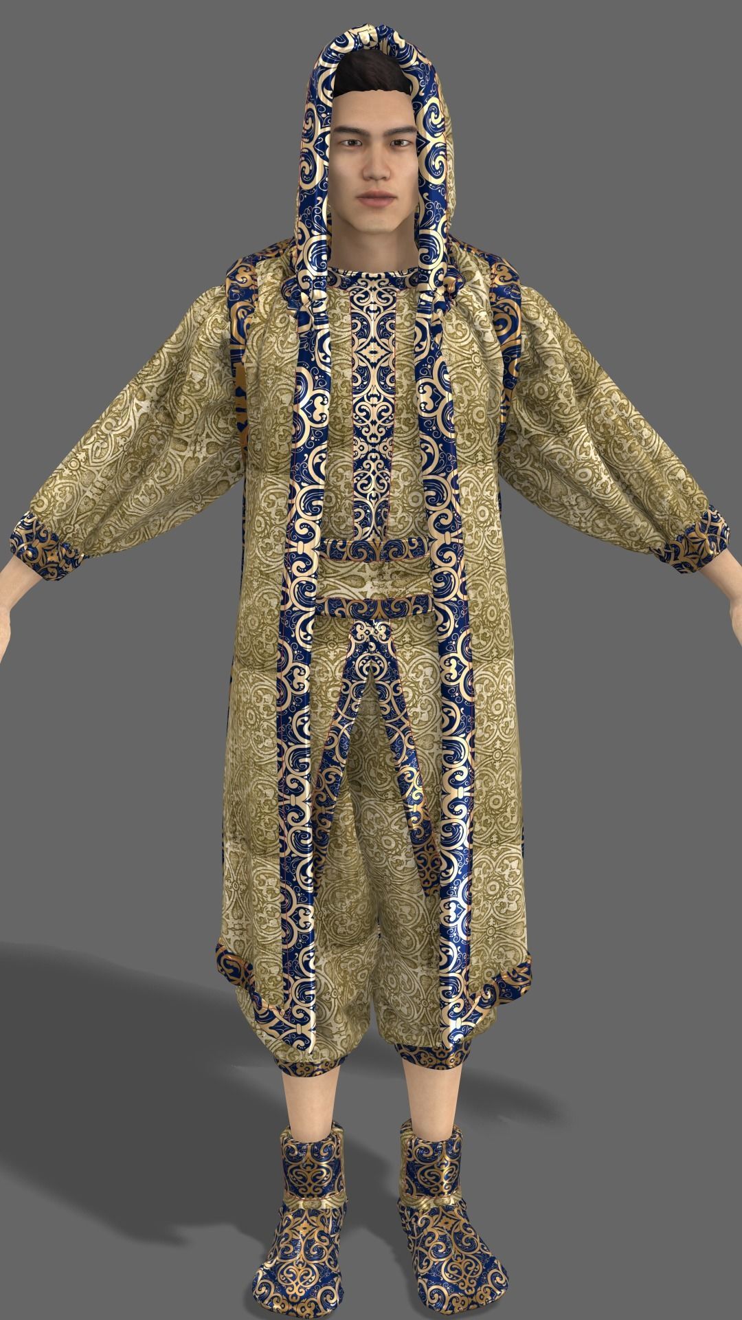 3D model Sheikh clothes VR / AR / low-poly | CGTrader