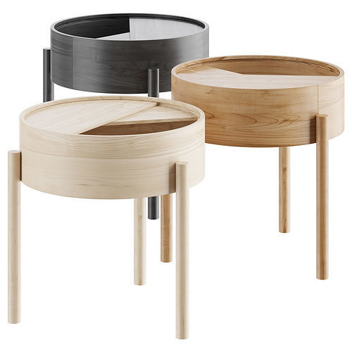 ARC SIDE TABLE 3D model | CGTrader