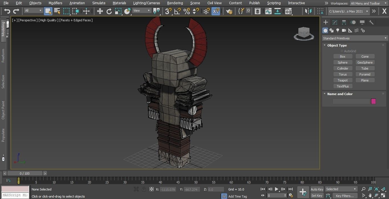 3D model Minecraft Roblox Knight Armor Model VR / AR / low-poly | CGTrader