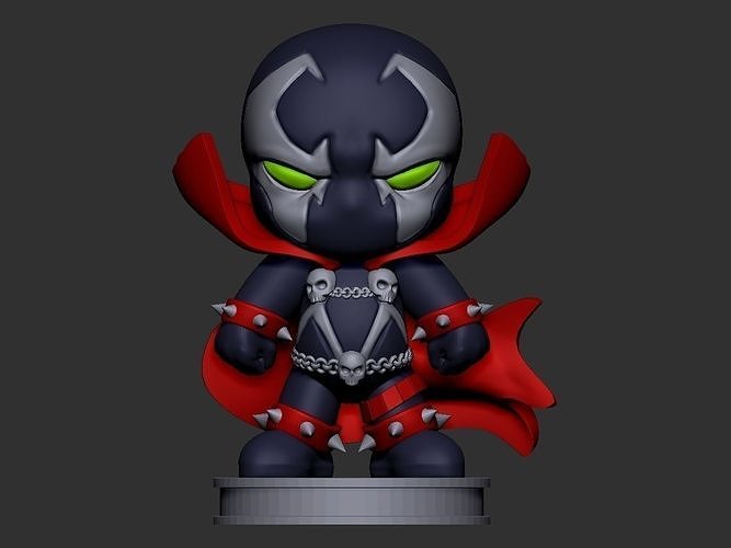 Chibi Spawn 3D model 3D printable | CGTrader