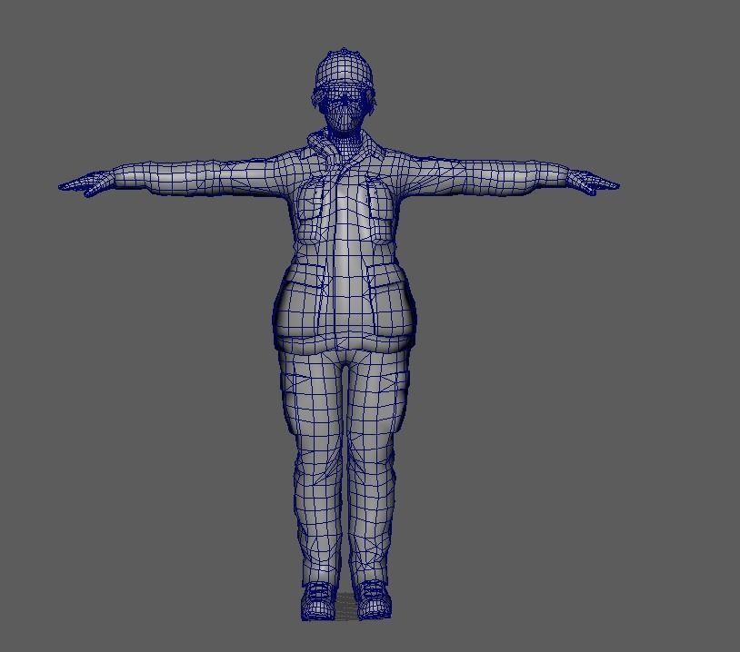 3D model Worker Character Pack RIGGED VR / AR / low-poly | CGTrader