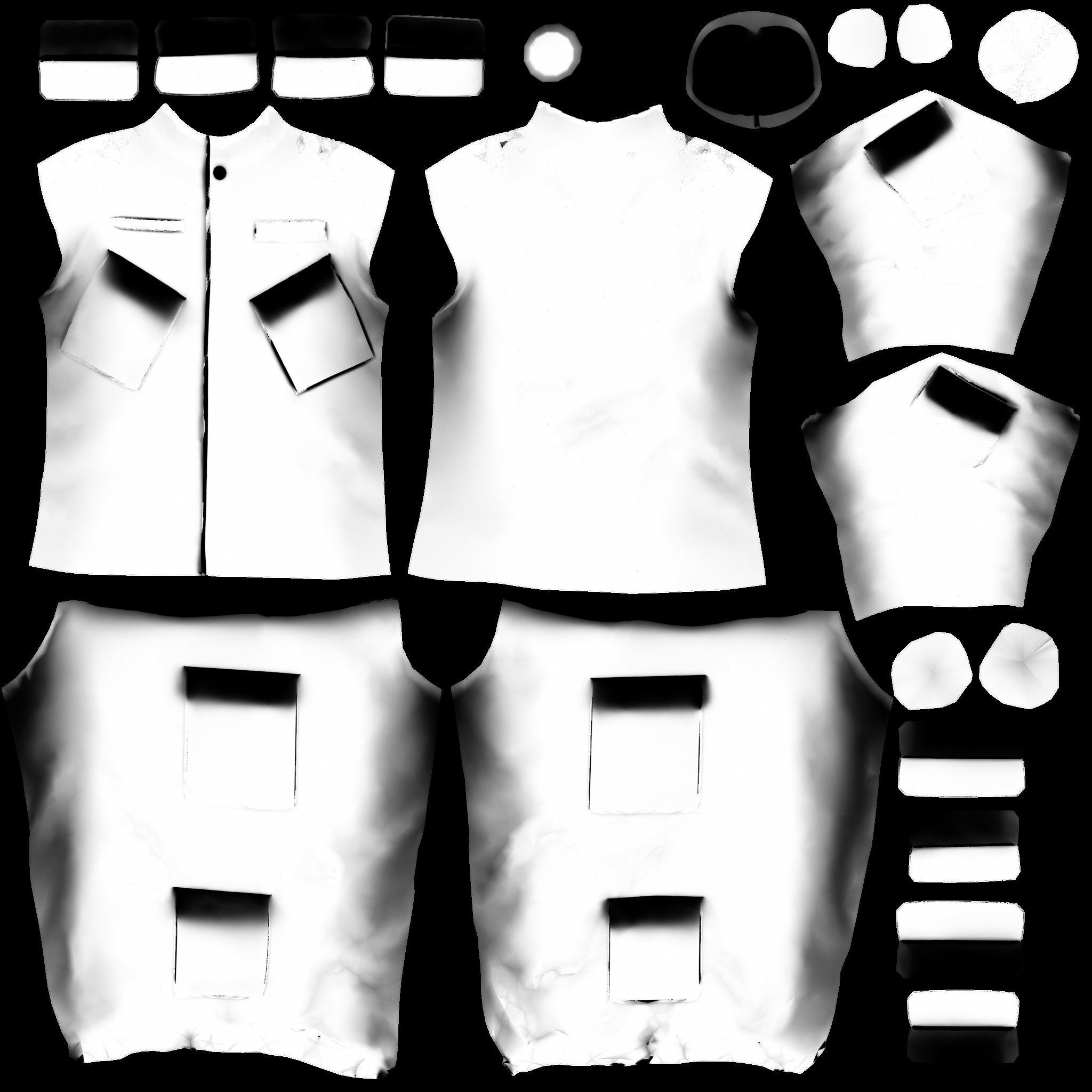 3D model Men Army Uniform Full Outfit VR / AR / low-poly | CGTrader