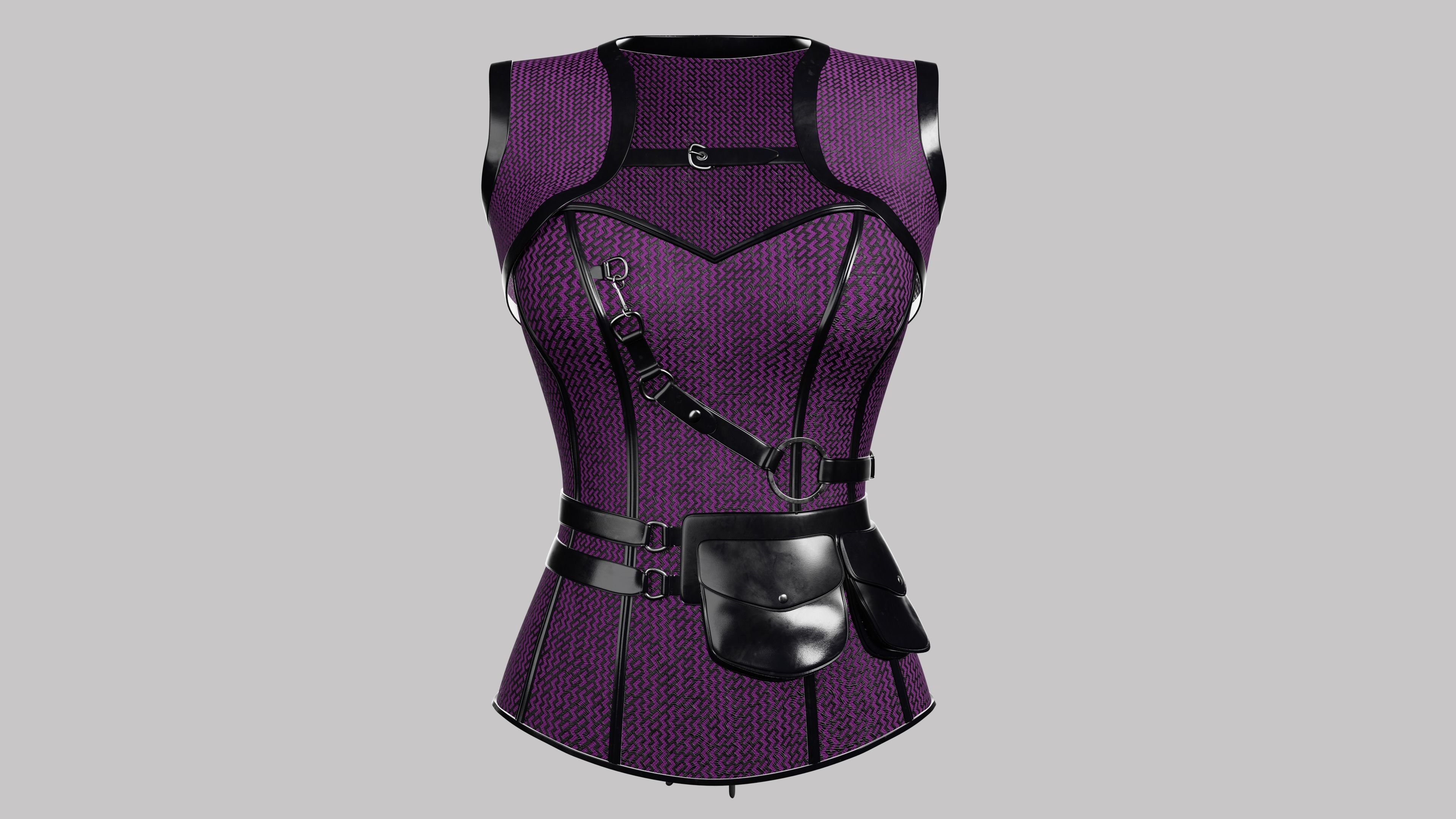 3D model Corset v4 VR / AR / low-poly | CGTrader