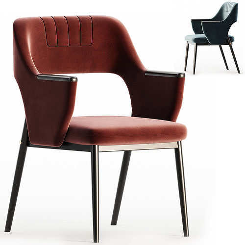 Dining chair 8 3D model | CGTrader