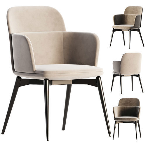 Dining chair 10 3D model | CGTrader