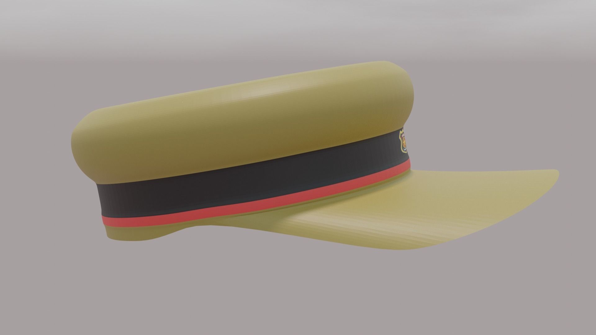 Police Cap 3d Model free 3D model | CGTrader