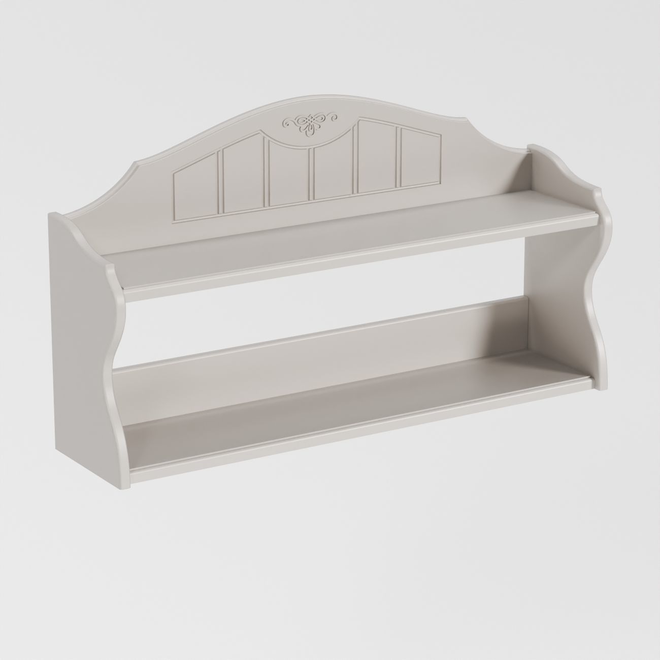 Shelf wall free 3D model | CGTrader