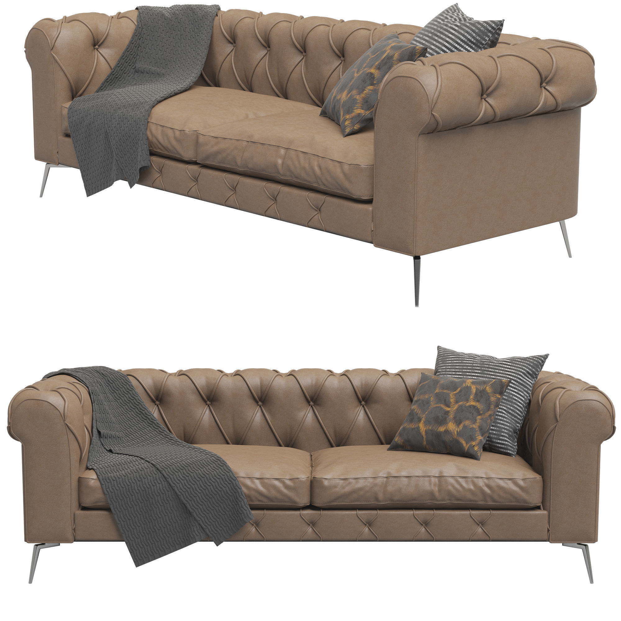 La Casa Navona sofa 3D model | CGTrader