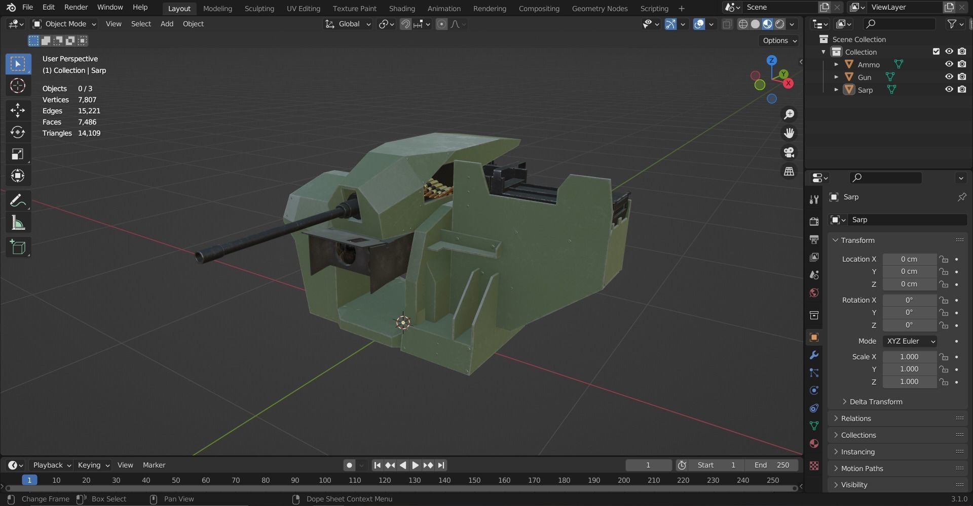 3D model ASELSAN - SARP VR / AR / low-poly | CGTrader